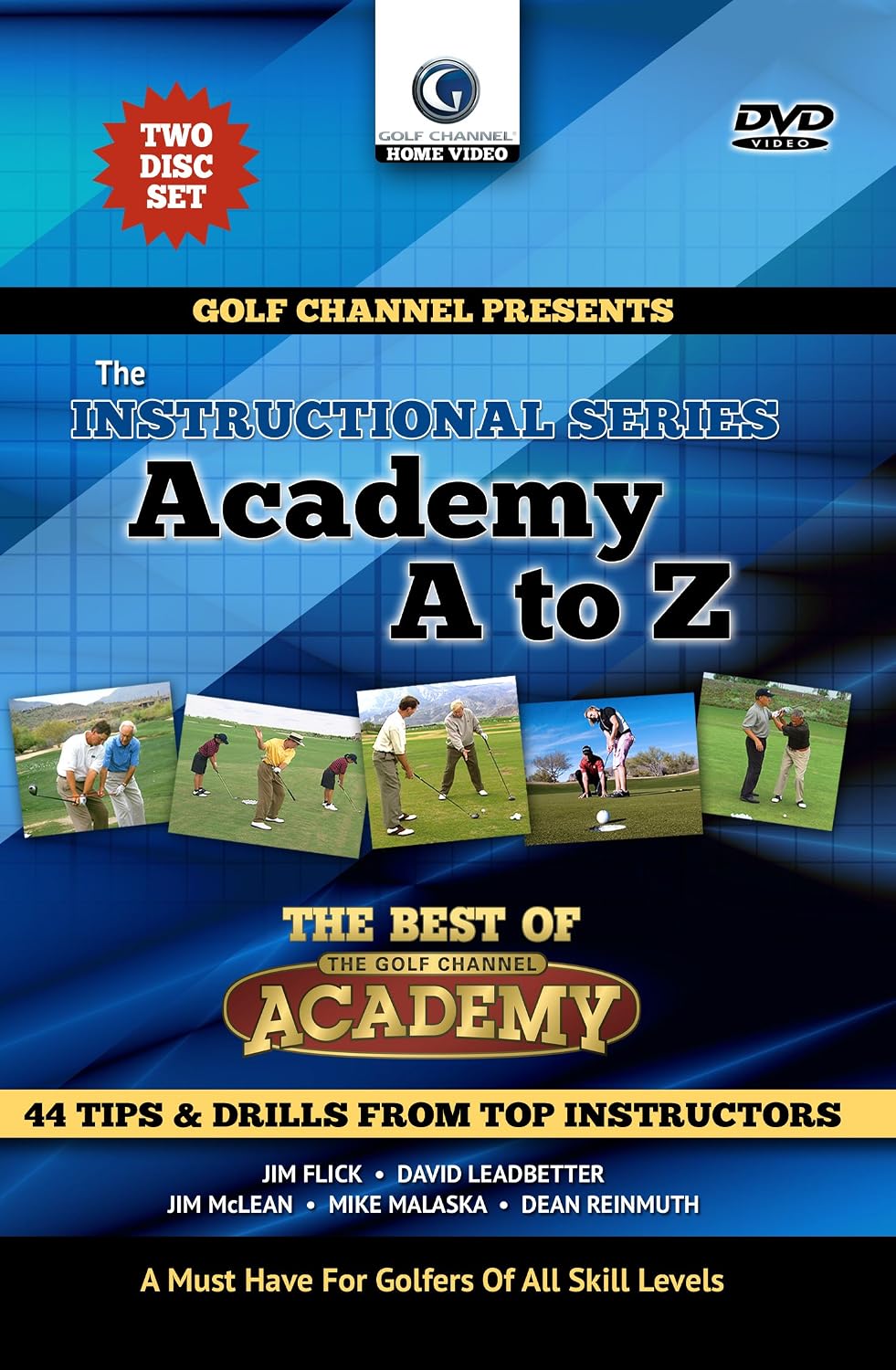 Academy A to Z: The Best of The Golf Channel Academy 2 DVD Set: Amazon ...