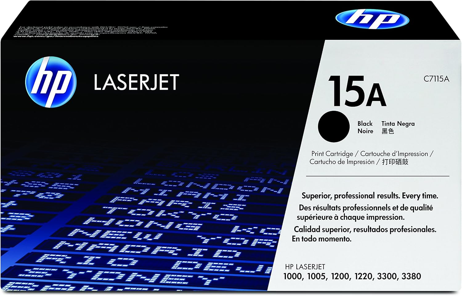 Hp 15A Black Original Laserjet Toner Cartridge - C7115A : Buy Online at ...