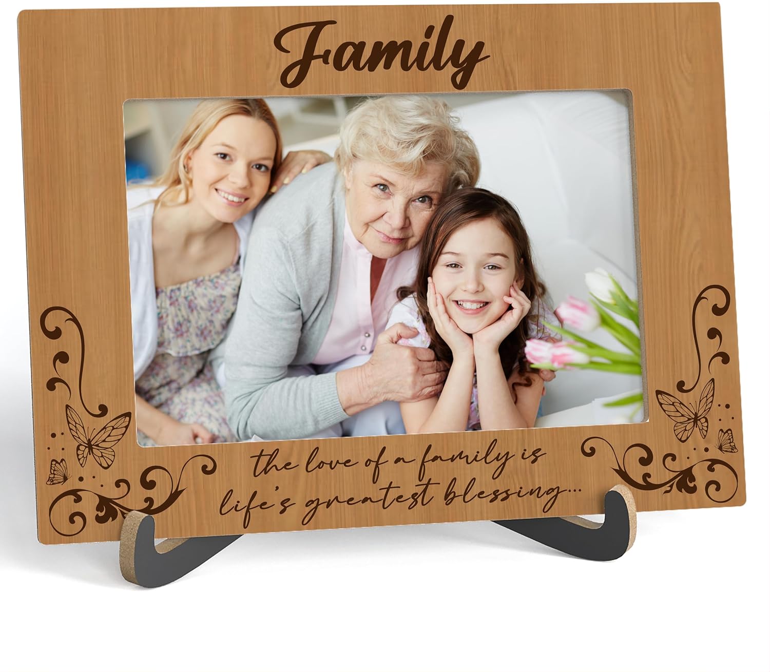 Amazon.com - Zmyollo Family Picture Frame - The Love of a Family Is ...
