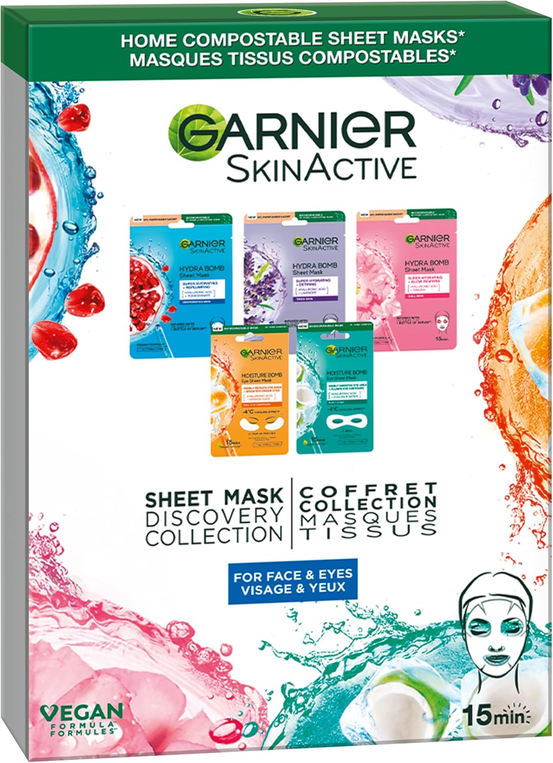 Garnier Tissue Mask Discovery Collection : Amazon.com.au: Beauty