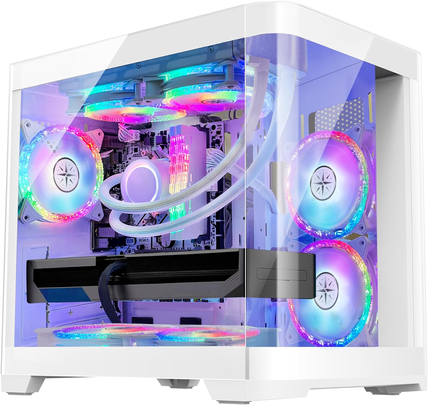 Amazon.com: Athena Gaming PC - AMD Ryzen 7 5700X 8-Core 3.4GHz-GeForce ...
