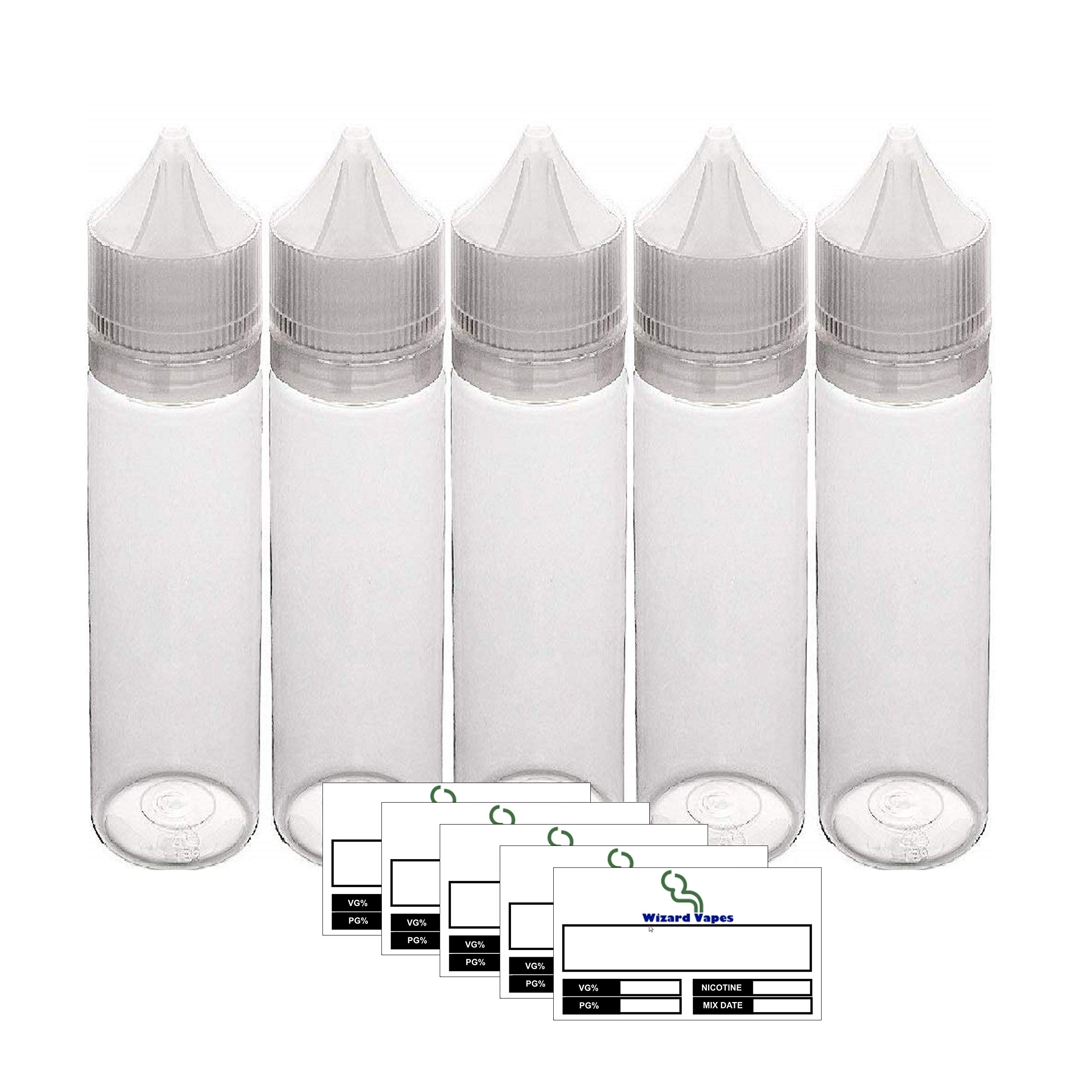 Wizard Vapes Chubby Unicorn E-Liquid Bottles - Soft Squeeze PET ...