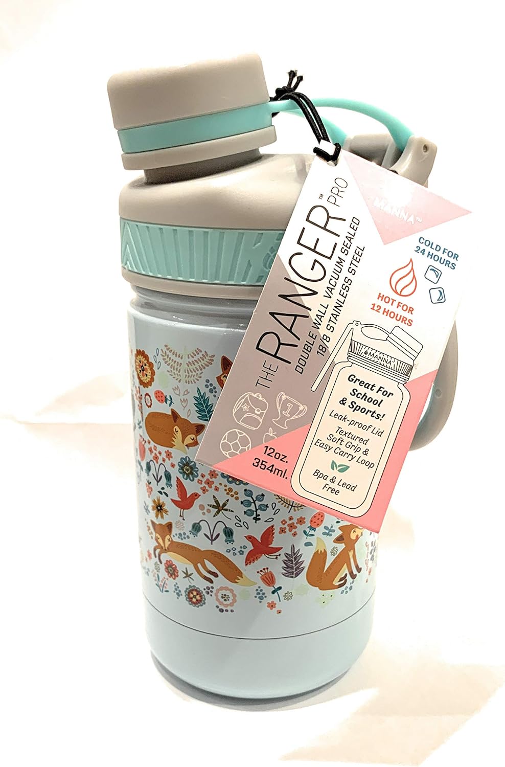 Manna Hydration The Ranger Pro Double Wall Vacuum Sealed 18/8 Stainless ...