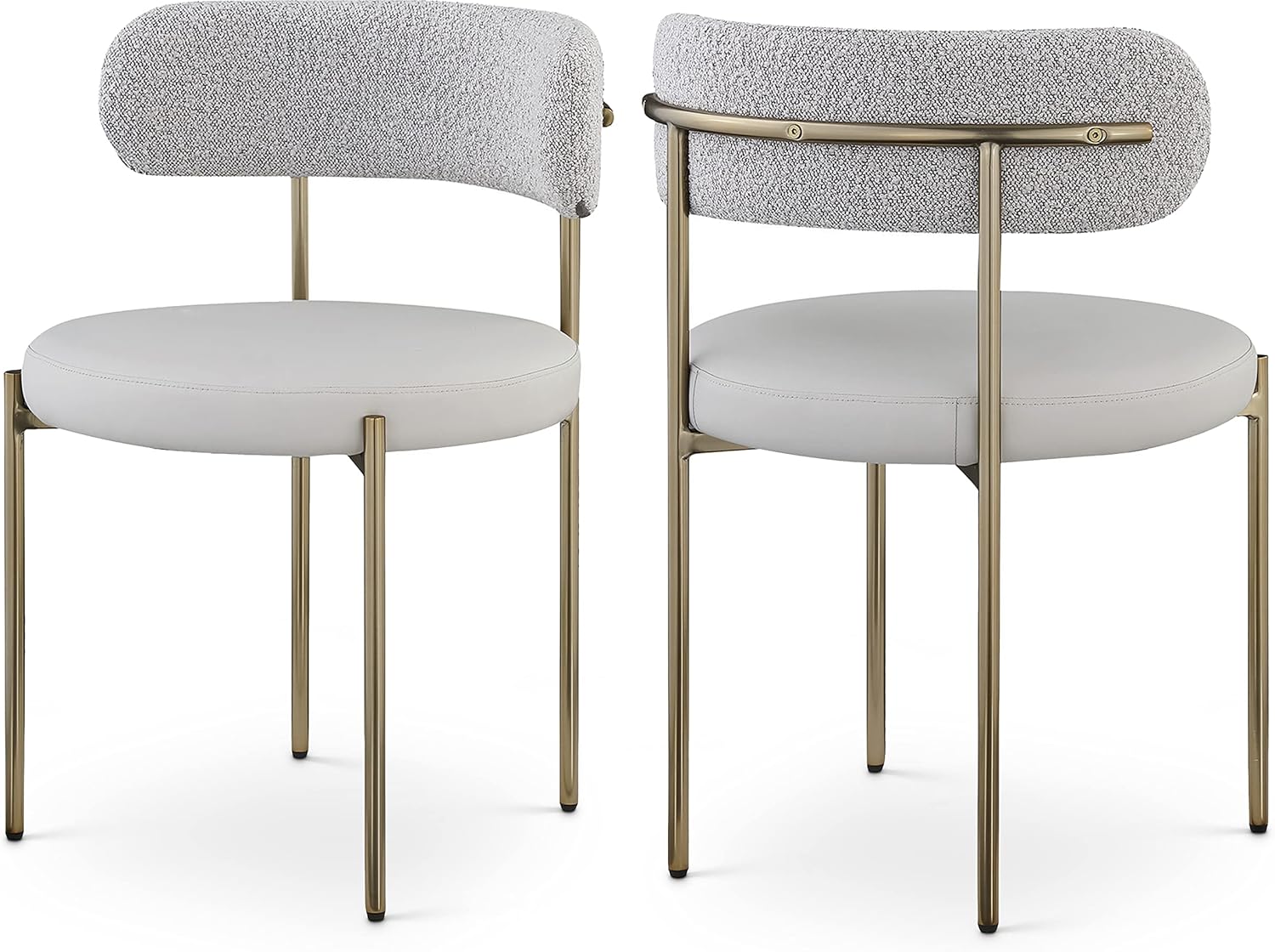 Amazon.com - Meridian Furniture 886Taupe-C Beacon Collection Modern ...