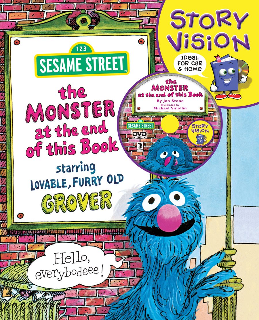 The Monster at the End of This Book: Sesame Street Story Vision: Stone ...