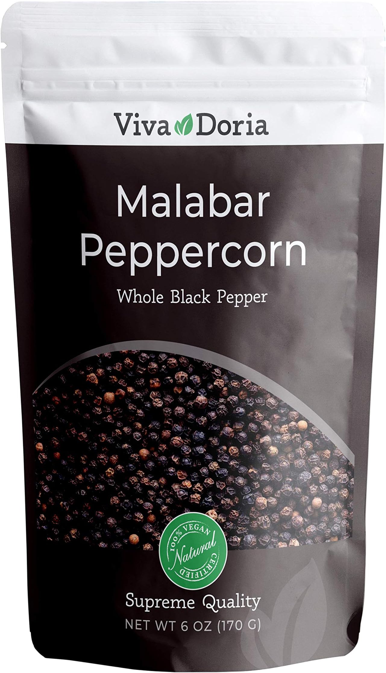 Amazon.com : Starwest Botanicals Organic Malabar Black Pepper Whole ...