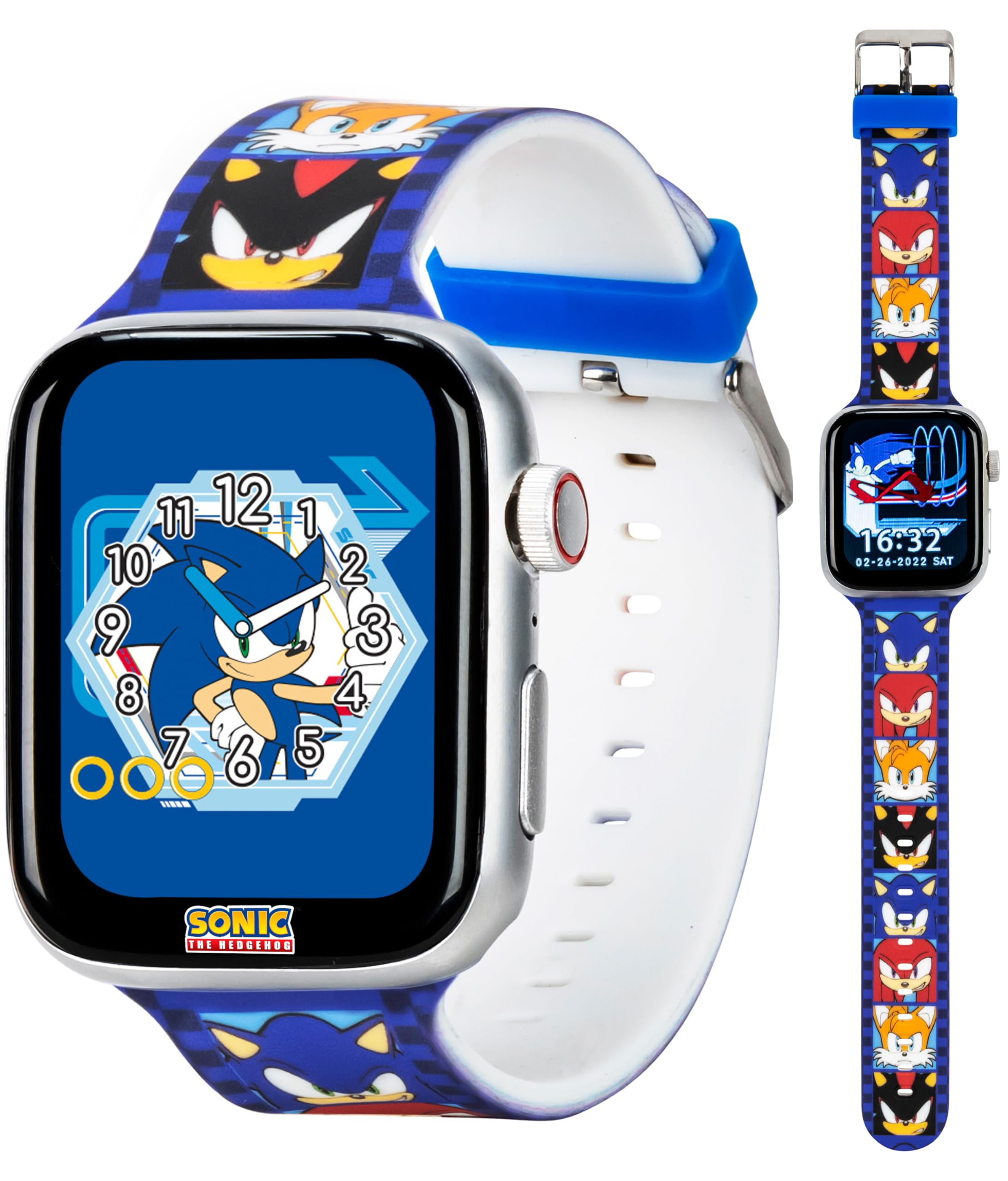 Accutime Sonic The Hedgehog - Reloj Inteligente Bluetooth para niños ...