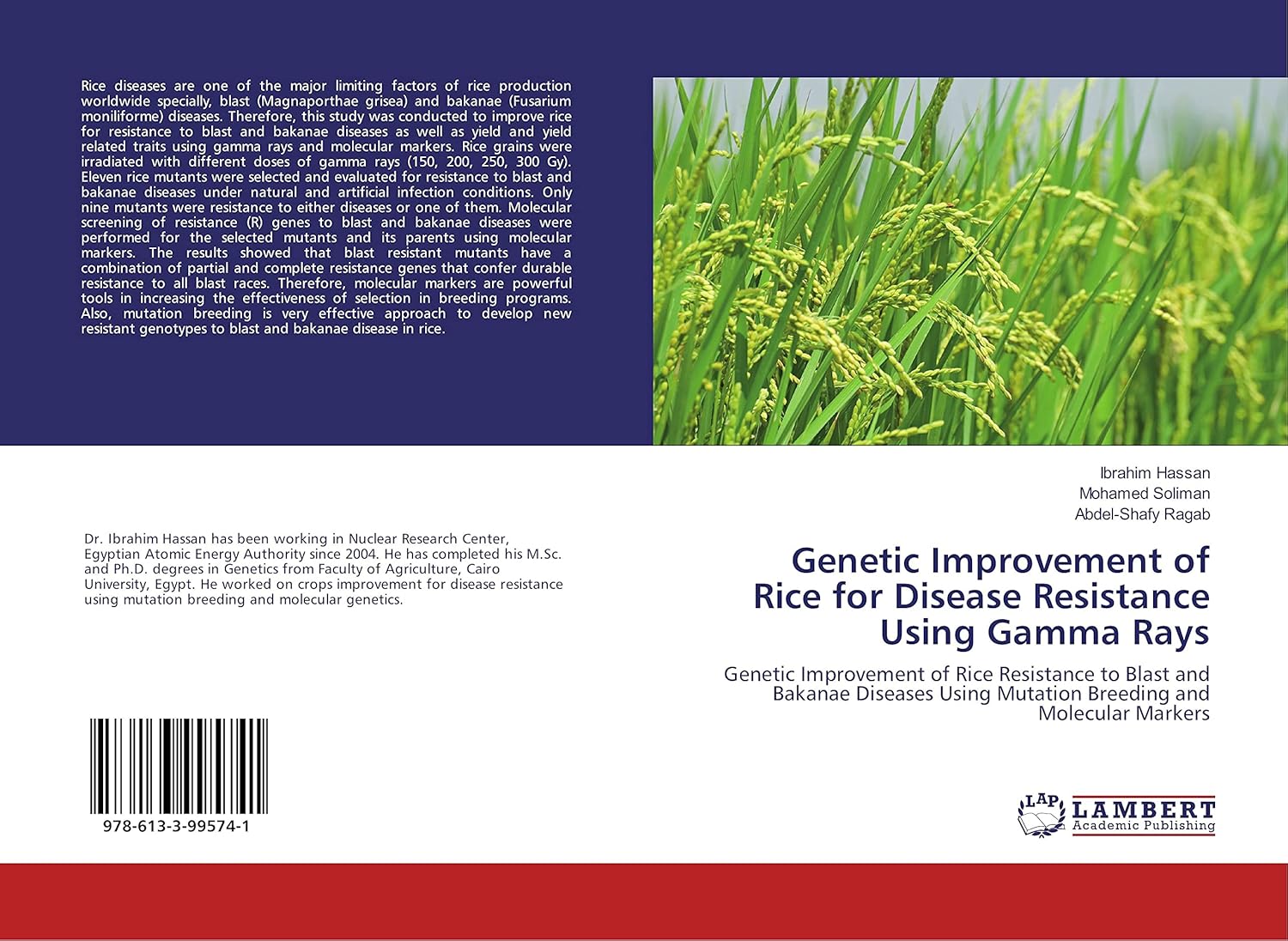 Genetic Improvement of Rice for Disease Resistance Using Gamma Rays ...
