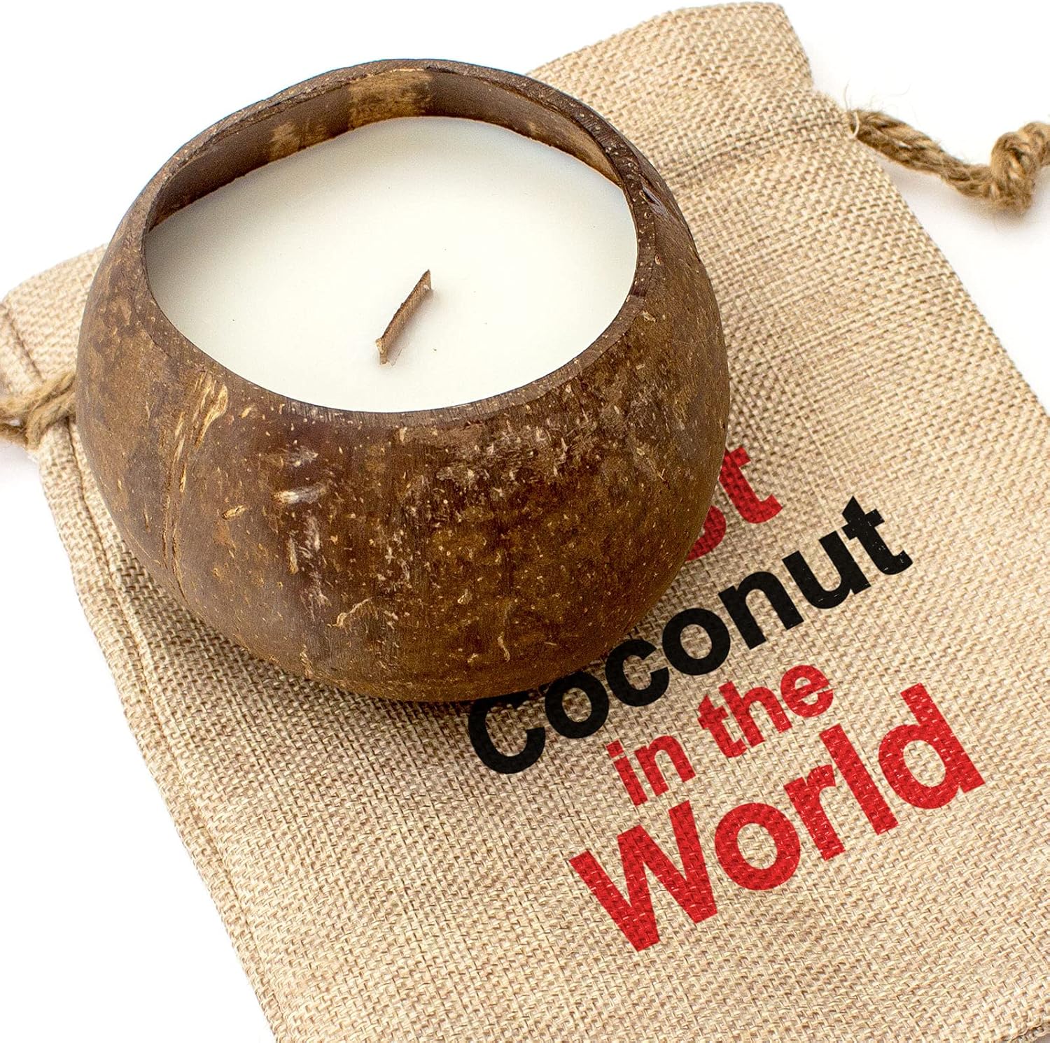 Amazon.com: Best Coconut in The World - Coconut Bowl Candle – Toasted ...