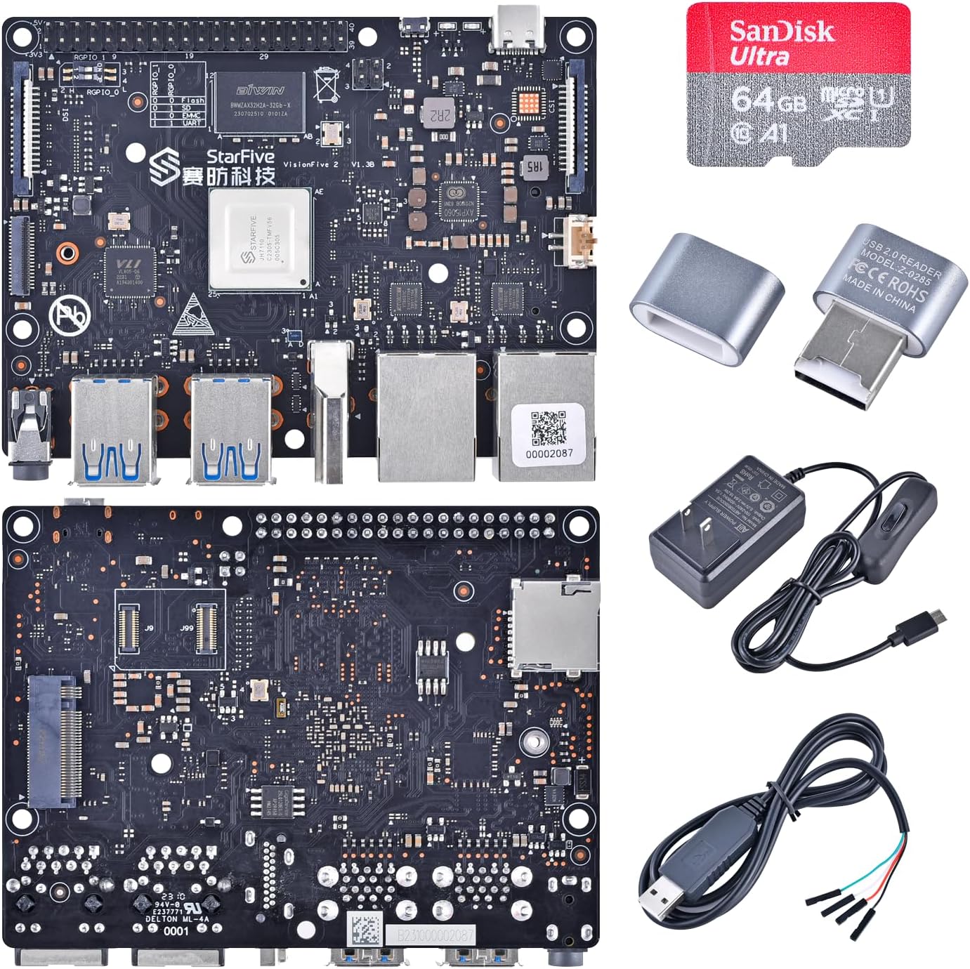 Amazon.com: Banana Pi BPI-F3 8-Core RISC-V K1 Chip SBC, 2.0TOPS AI ...