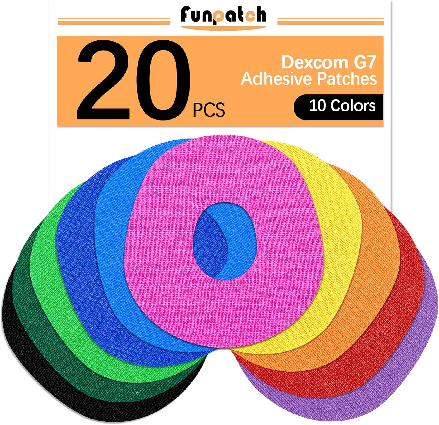 Amazon.com: funpatch Dexcom G7 Adhesive Patches Waterproof Overpatch ...