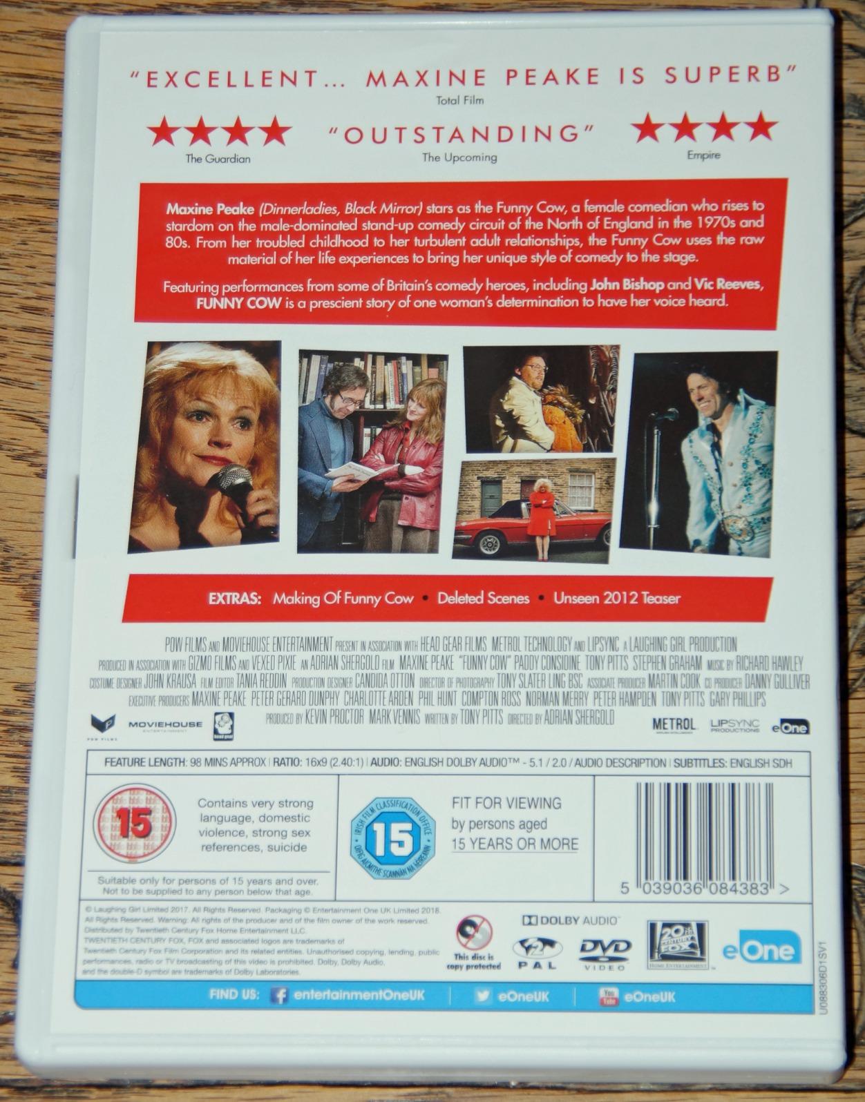 Funny Cow [DVD] [2018]: Amazon.co.uk: DVD & Blu-ray