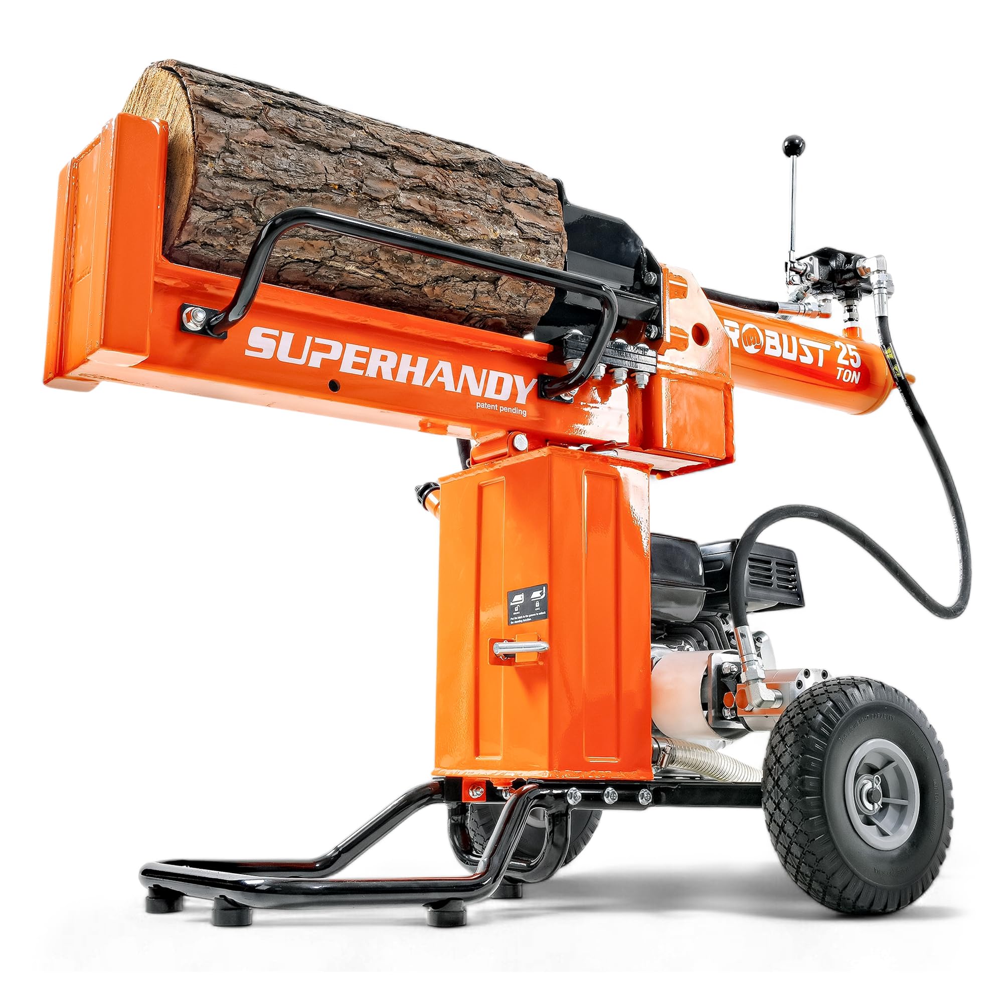 Amazon.com : SuperHandy Portable 25 Ton Gas Log Splitter with 7HP ...