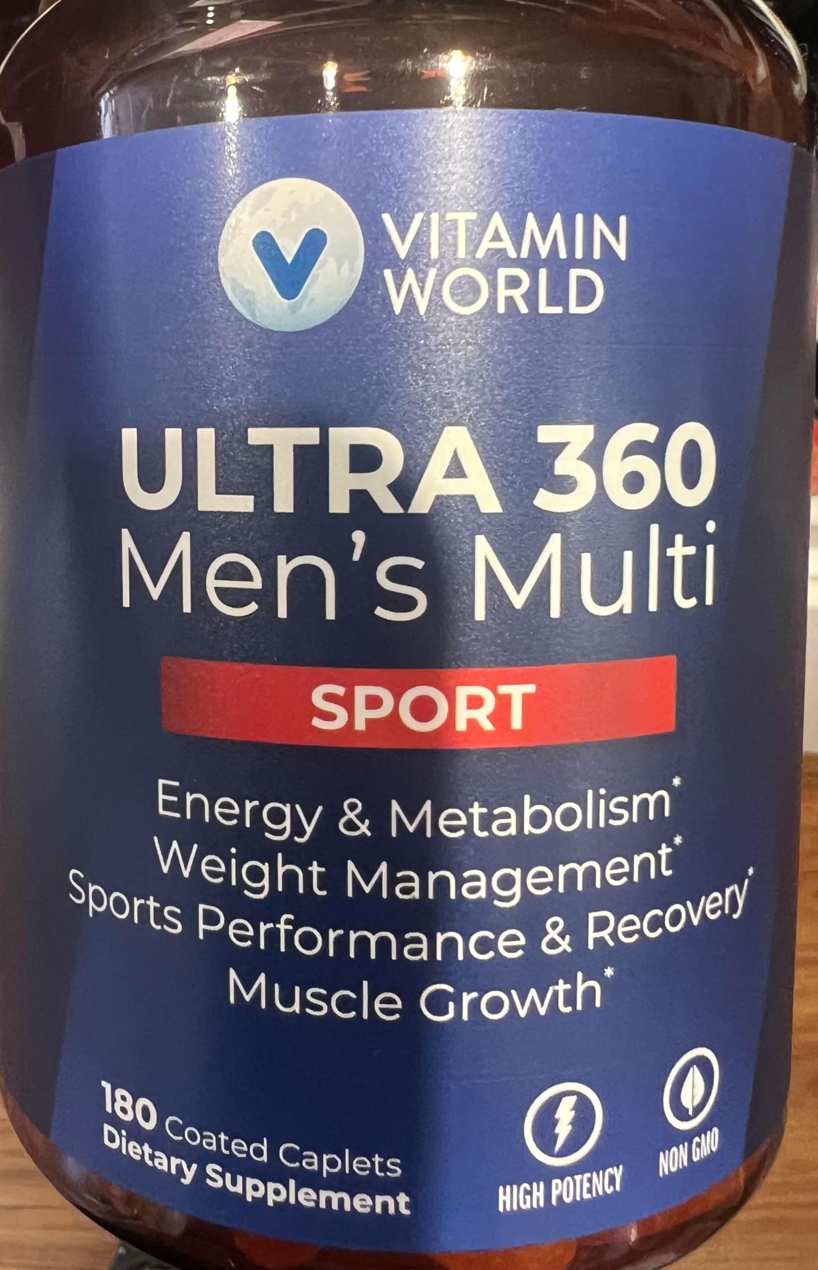 Amazon.com: Vitamin World Ultra 360 Multivitamin for Men, Men's ...