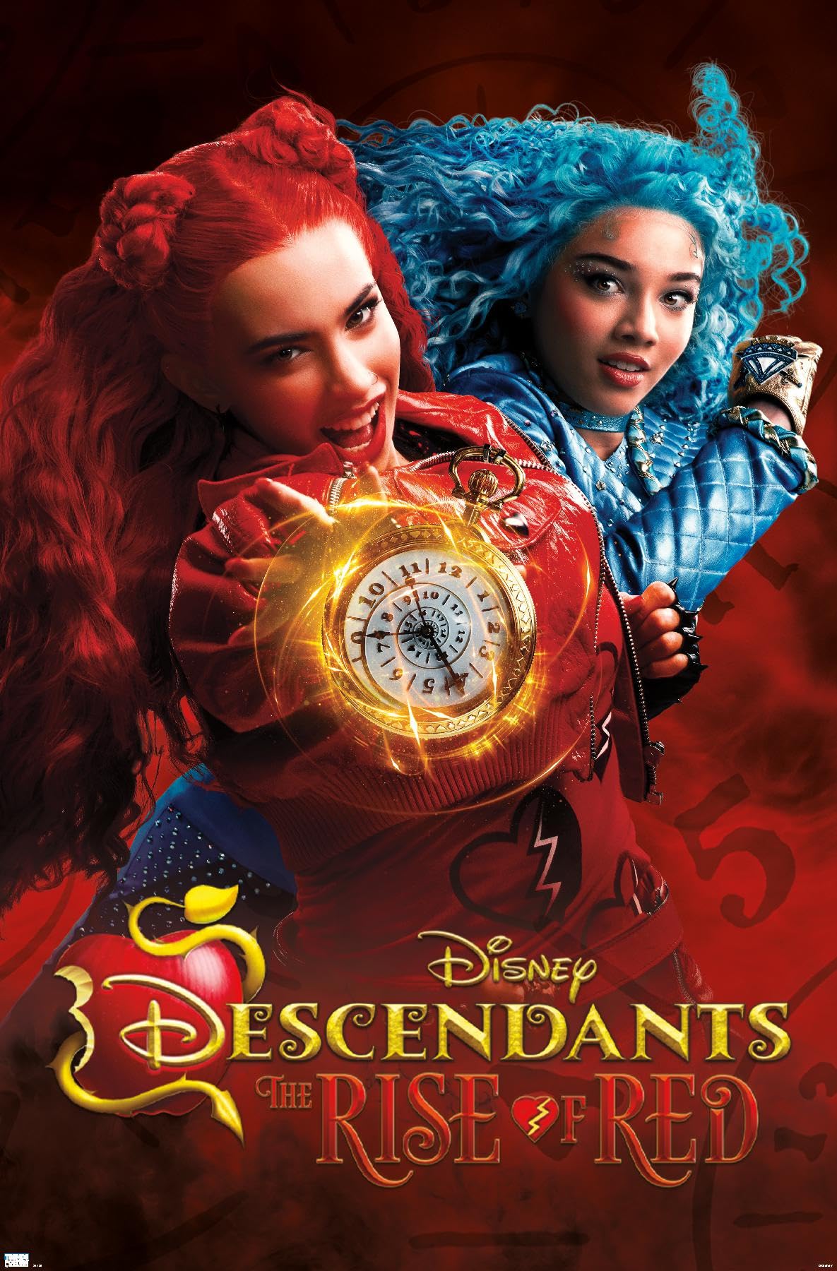 Disney Descendants: The Rise of Red - Time Wall Poster : Amazon.ca: Home