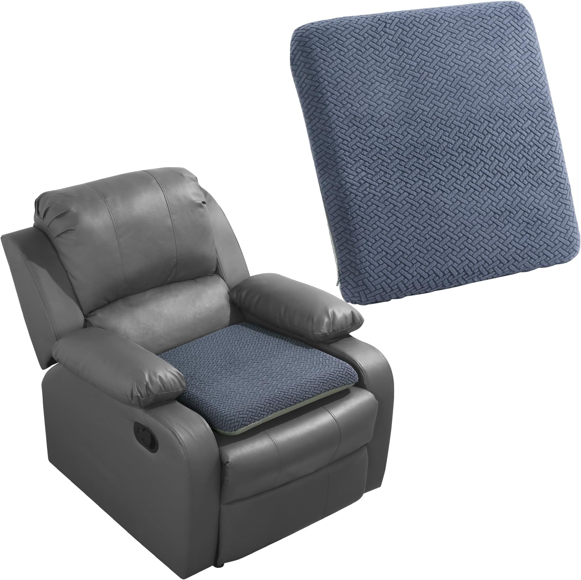 Amazon.com: GlikCeil 20 x 20 x 3 Recliner Cushion for Elderly with ...