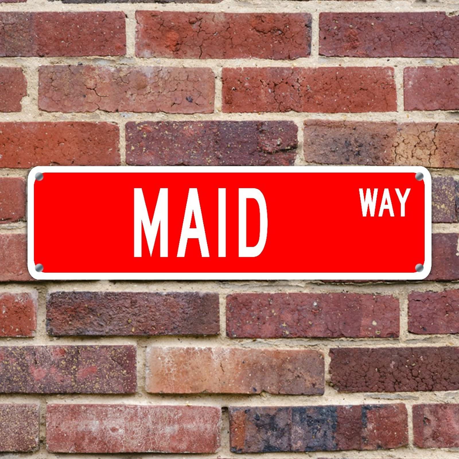 Funny Maid Signs For Maid Service, Press Button. If No Answers, Do It