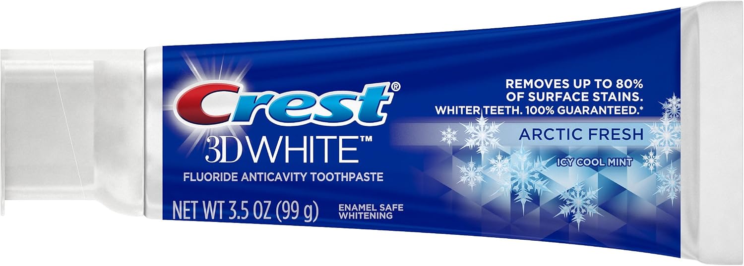 Amazon.com: Crest 3D White Arctic Fresh Icy Cool Mint Flavor Whitening ...