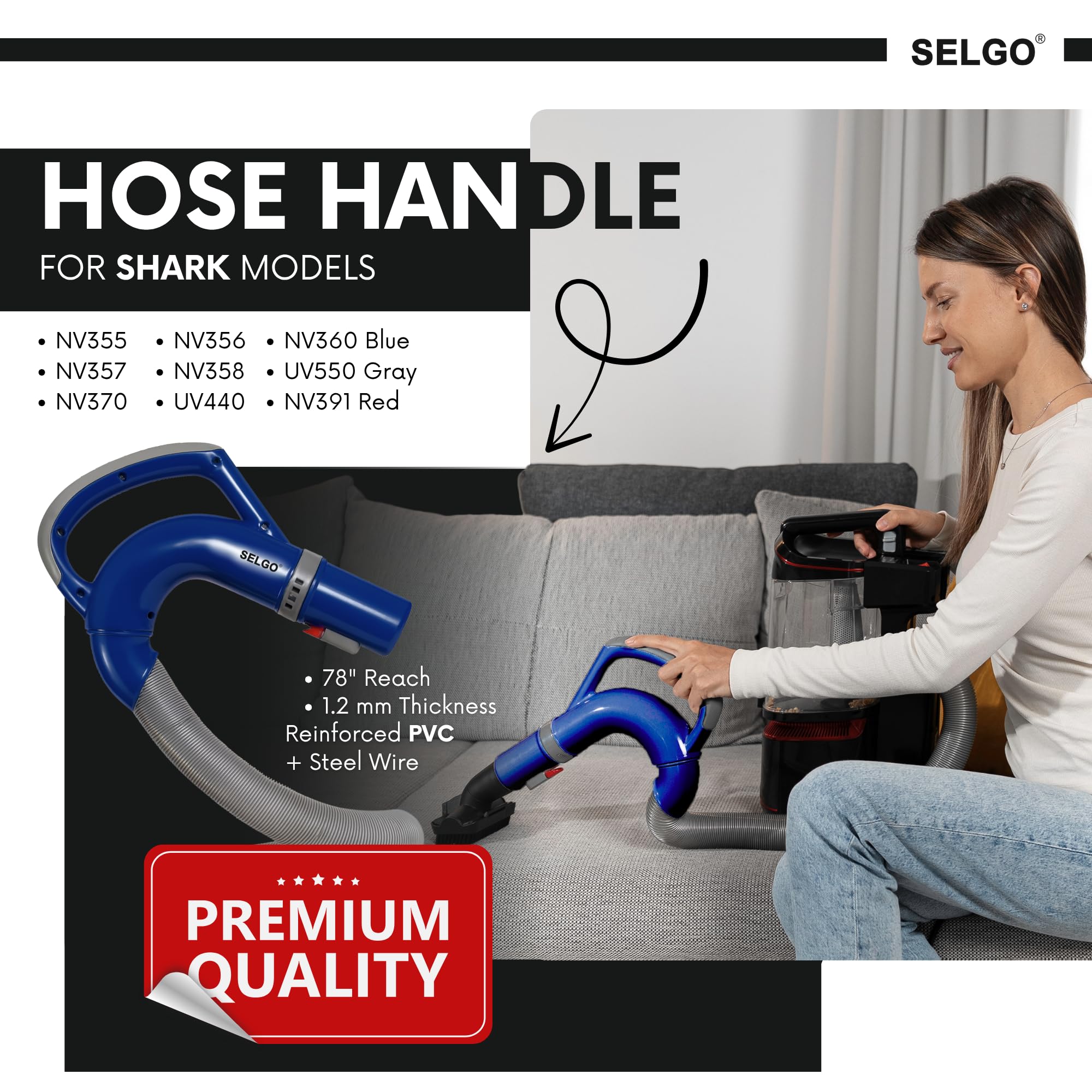 Snapklik.com : Selgo Upgraded Replacement Hose Handle - Premium Quality ...