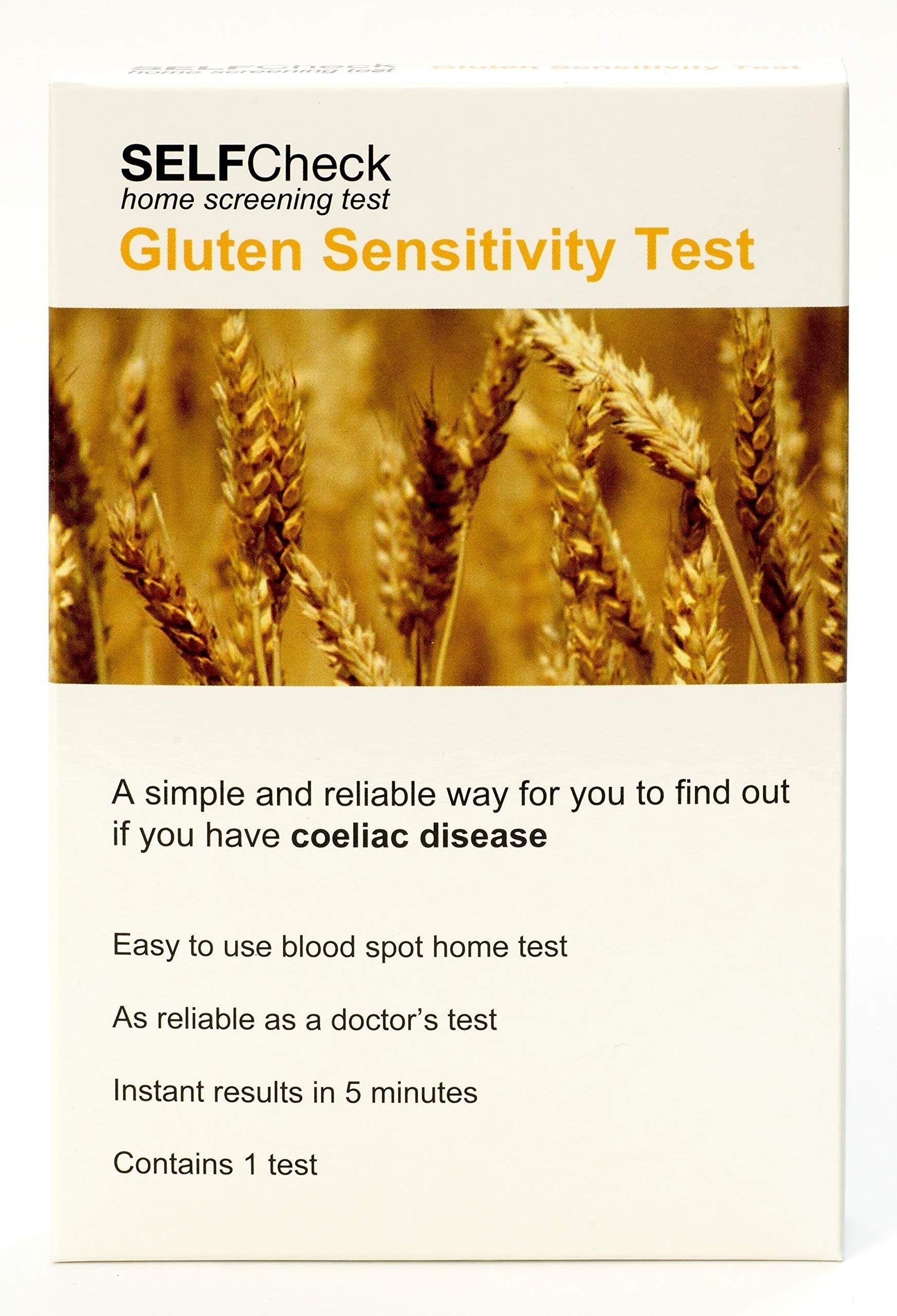 Buy SELFCheck Gluten Sensitivity Test for Coeliac Disease Online at ...