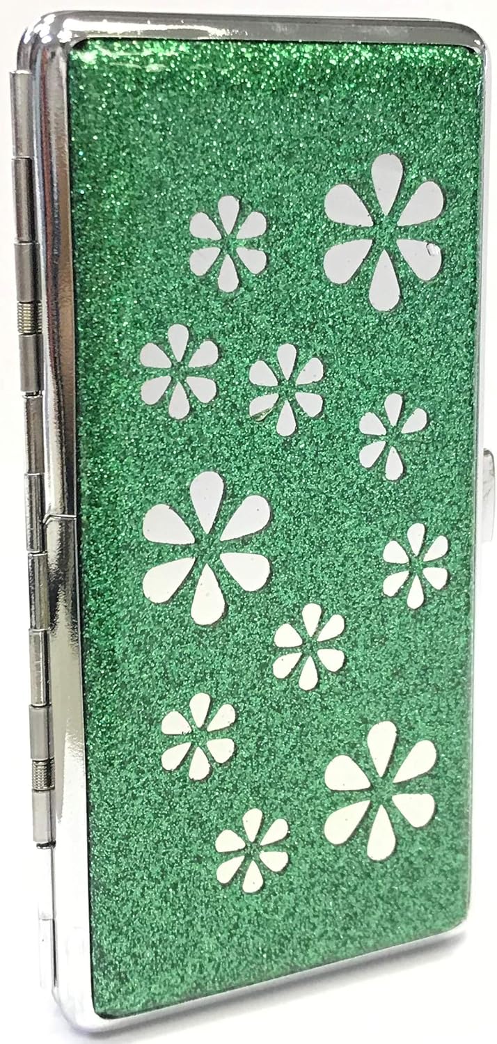 Amazon.com: MSOTFUN 1 Eclipse Flower Design Green Glitter Cigarette ...