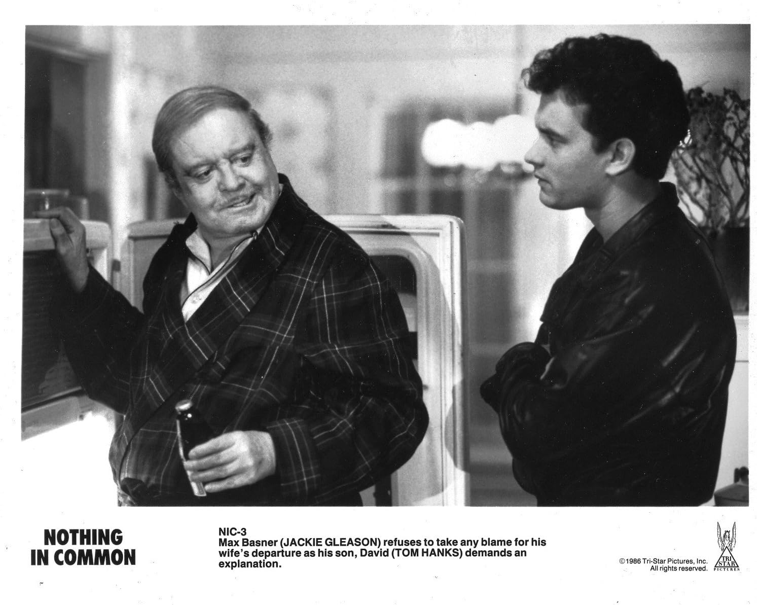 Tom Hanks Jackie Gleason Nothing in Common original 8x10 photo H3659 at ...