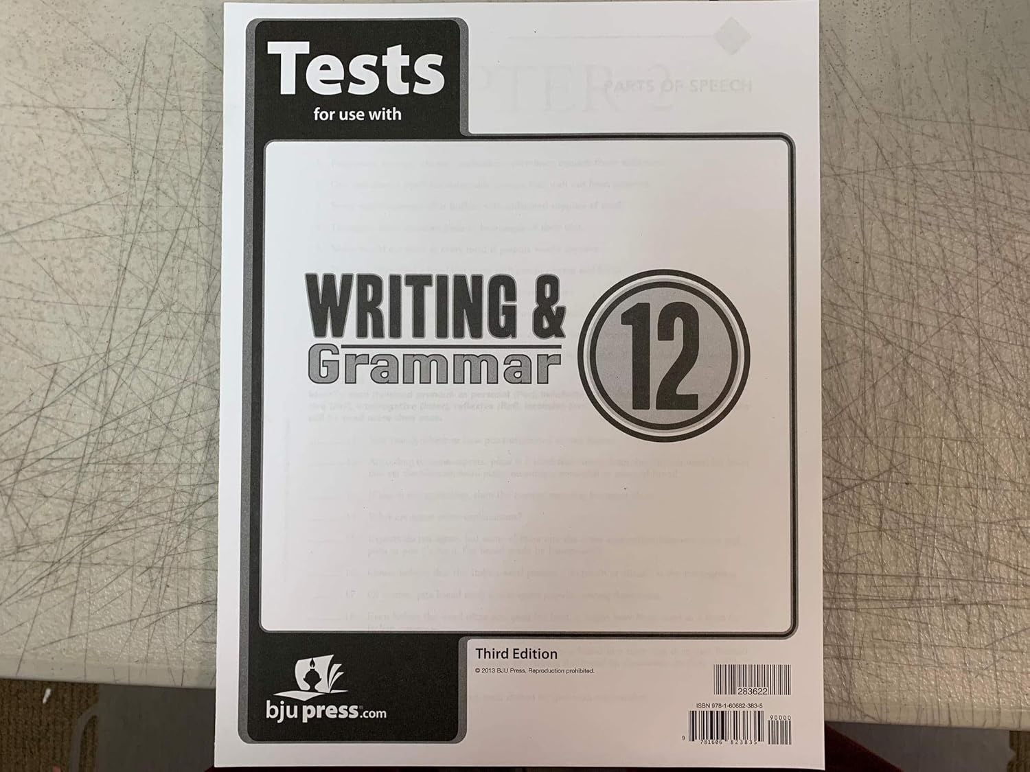Tests for Use With Writing and Grammar Grade 12 Third Edition: 283622 ...