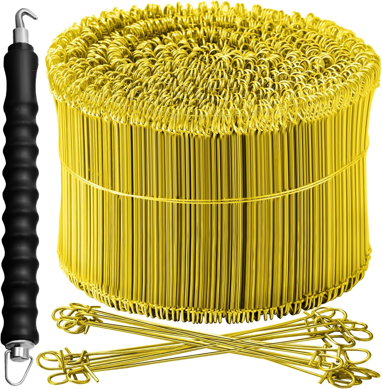 Cunno 2000 Pieces reinforcing steel bar Wire Bar Ties 6 Inch 16 Gauge ...