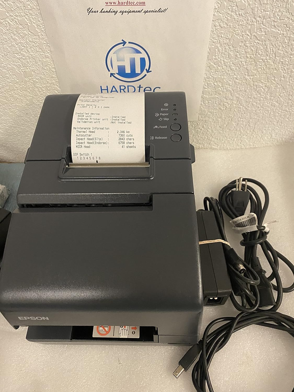 Amazon.com: Epson, Tm-H6000iv, Edg, Micr And Drop In Validation Serial ...