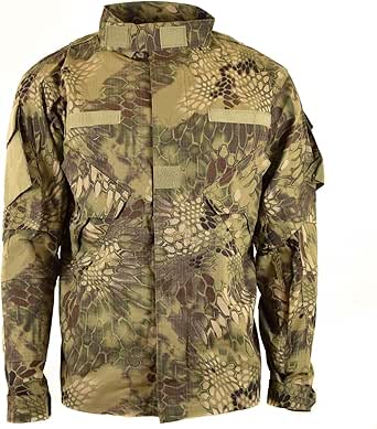 Amazon.com: Brand army military style combat jacket Mission Snake FG ...