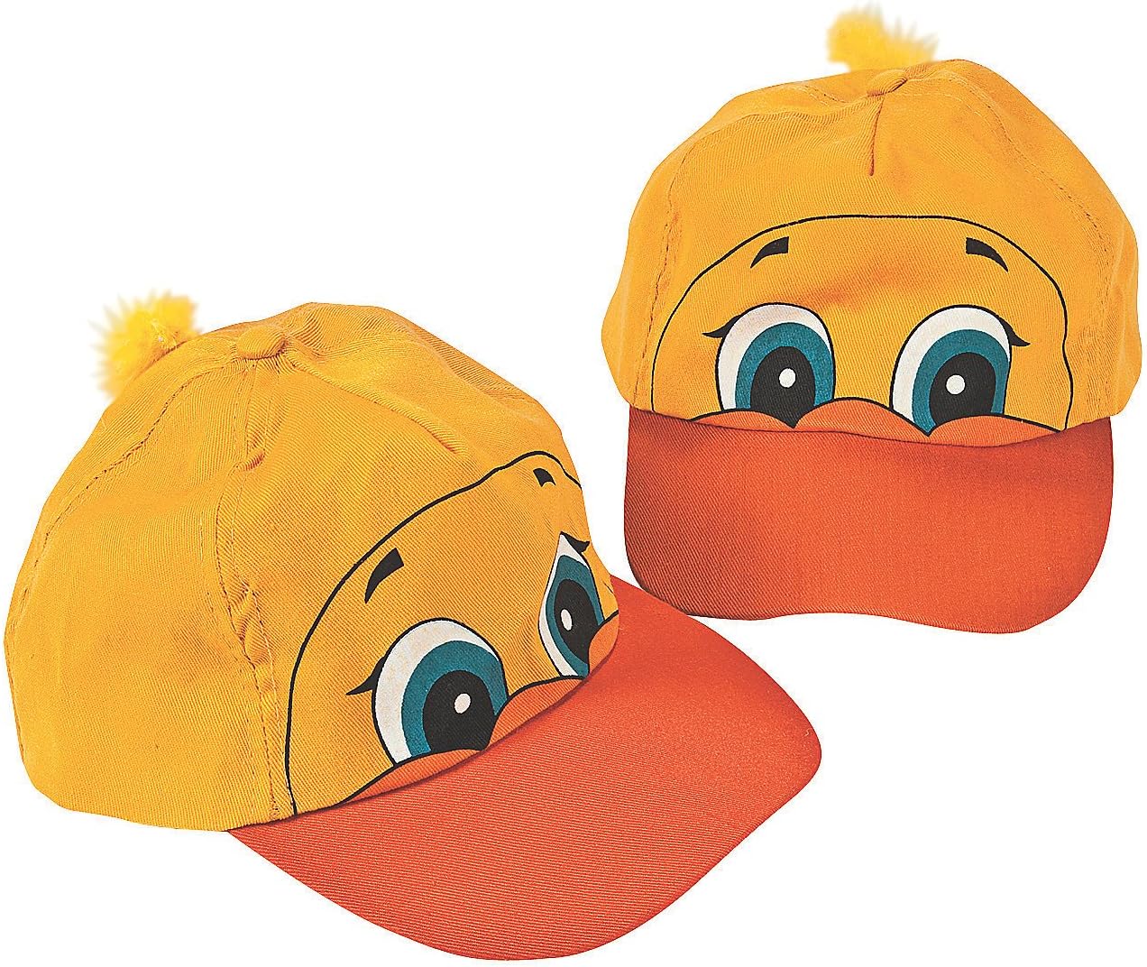 Amazon.com: Fun Express - Luau Ducky Shaped Baseball Cap (12 Pc) for ...