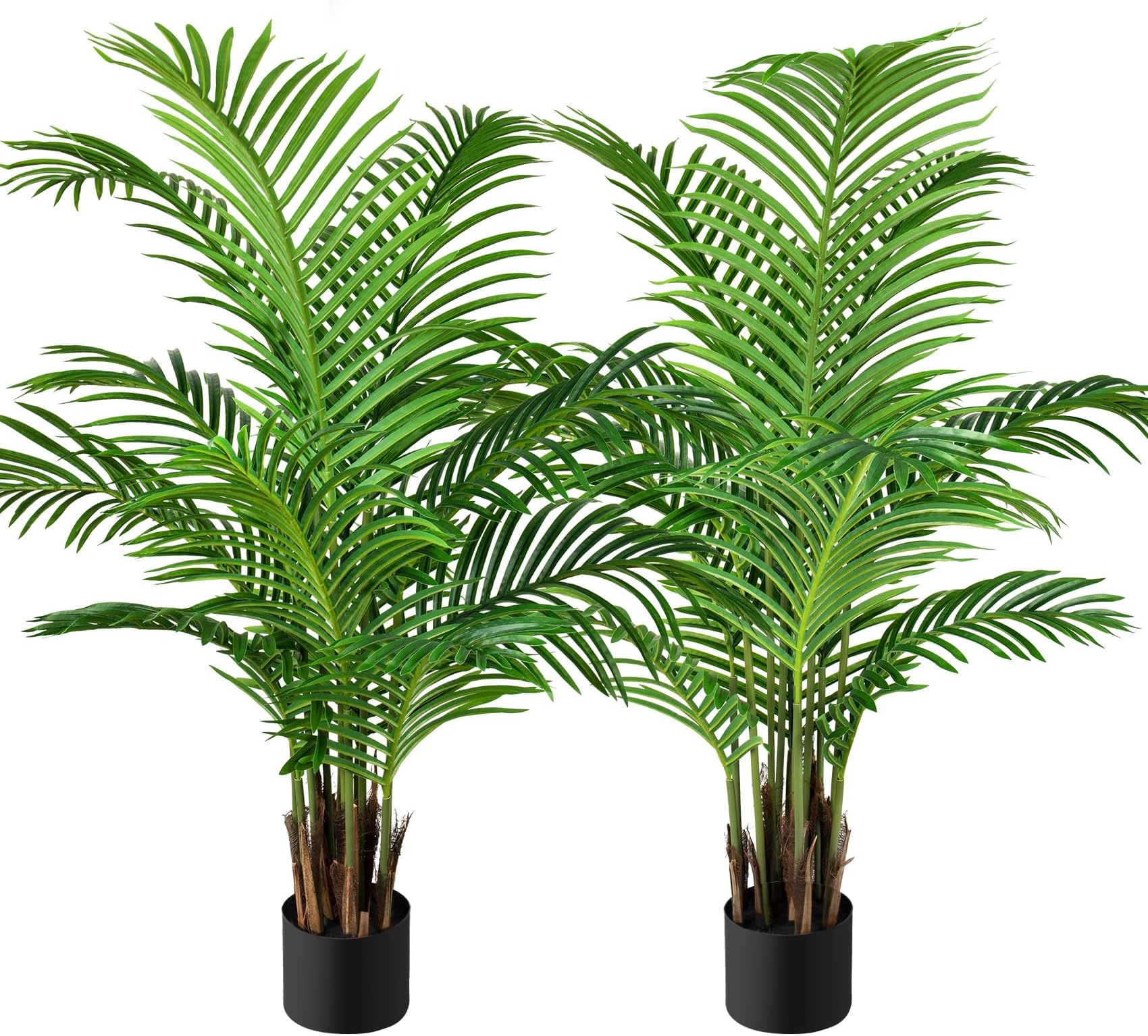 Amazon.com: DVGUN Palm Tree Artificial Trees Fake Trees Large Tropical ...