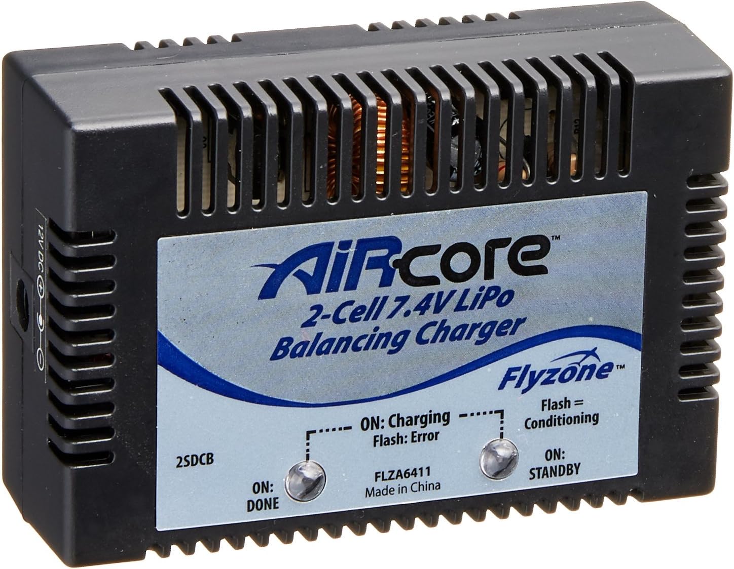 Amazon.com: Flyzone Aircore Micro AC/DC 2S LiPo Balancing Charger ...