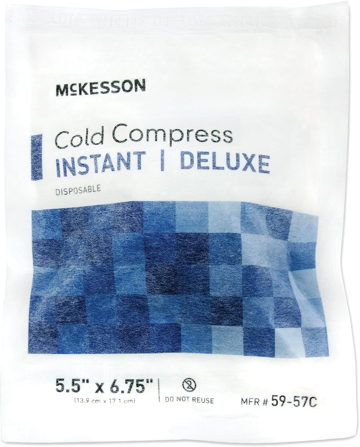 Amazon.com: McKesson Instant Cold Compress, Deluxe - Disposable, Size ...