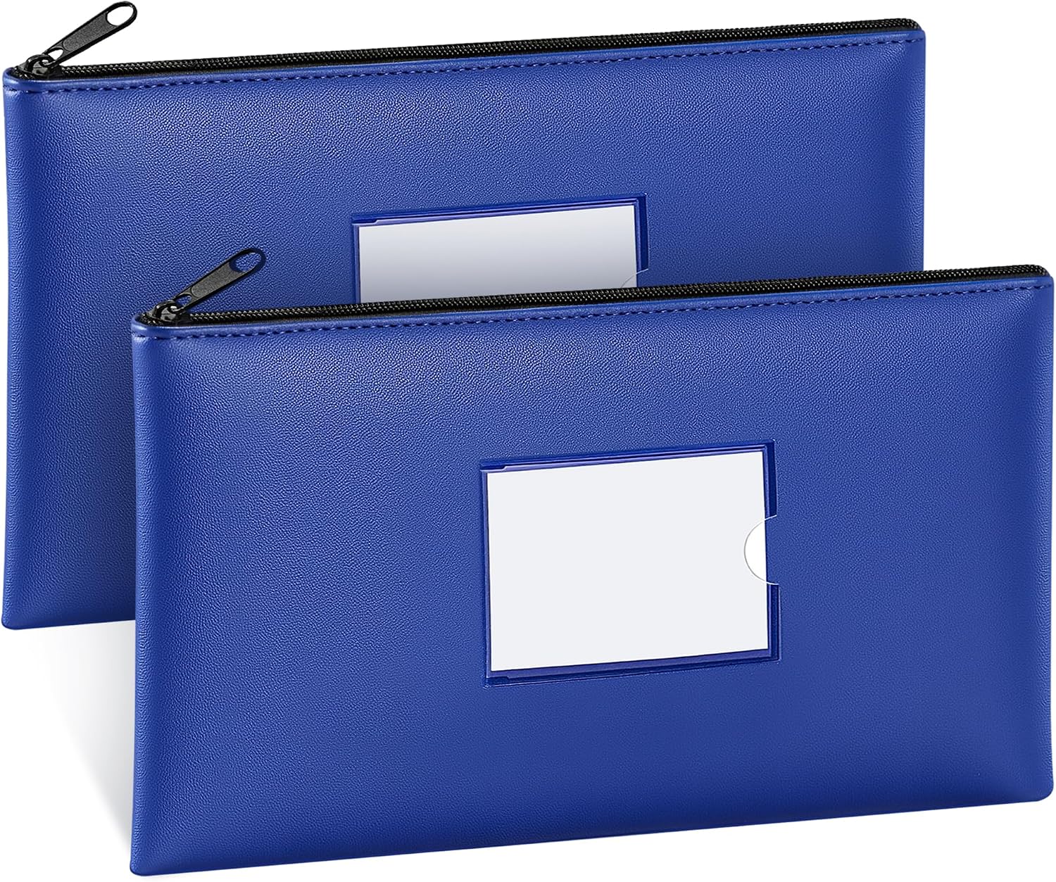 Amazon.com : SMARTAKE Money Bags with Zipper, 2-Pack Bank Bags with ...