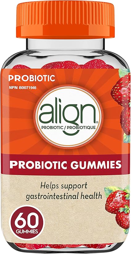 Align Probiotic Gummies for Women & Men, Helps Support Gastrointestinal ...