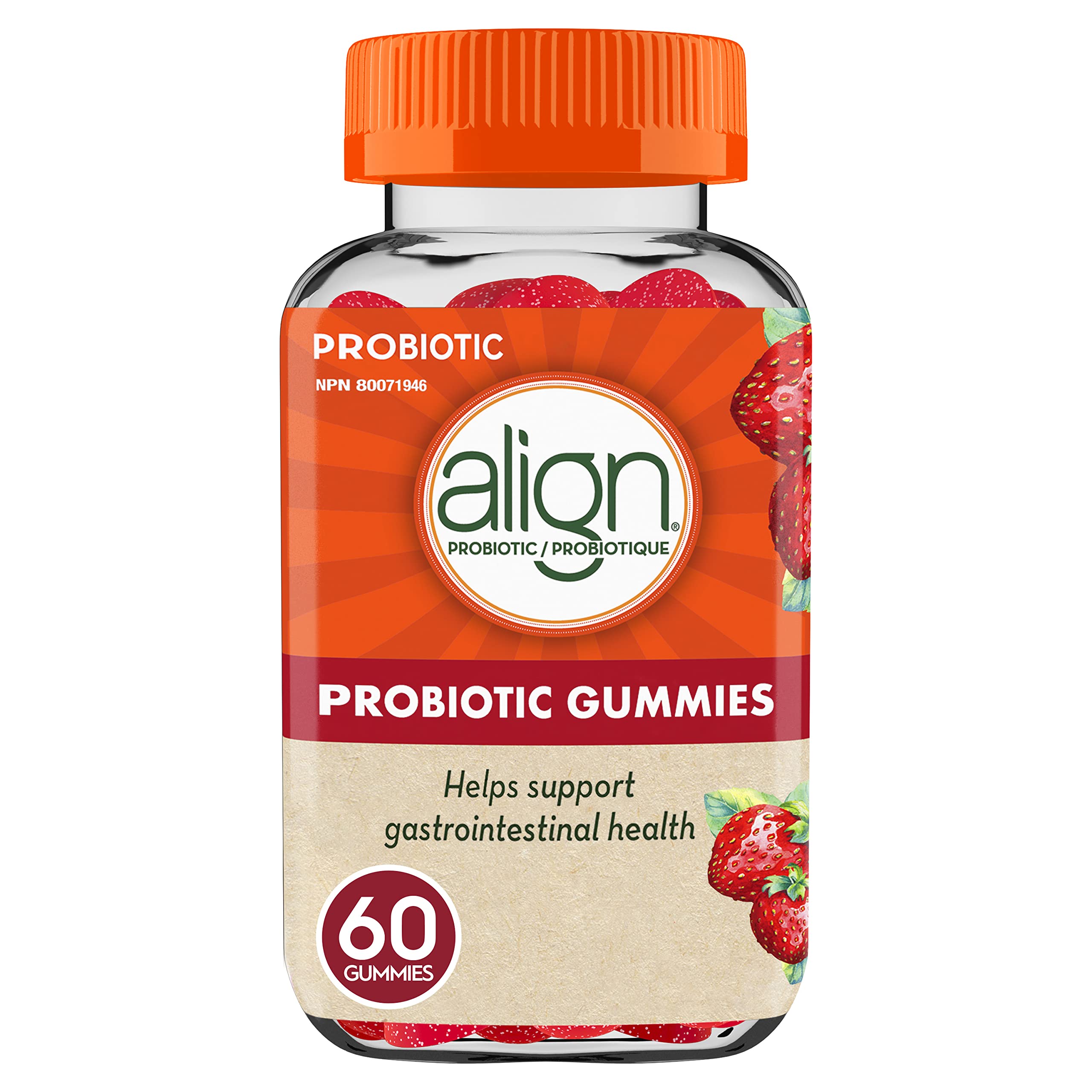 Align Probiotic Gummies, Helps Support Gastrointestinal Health, Made ...