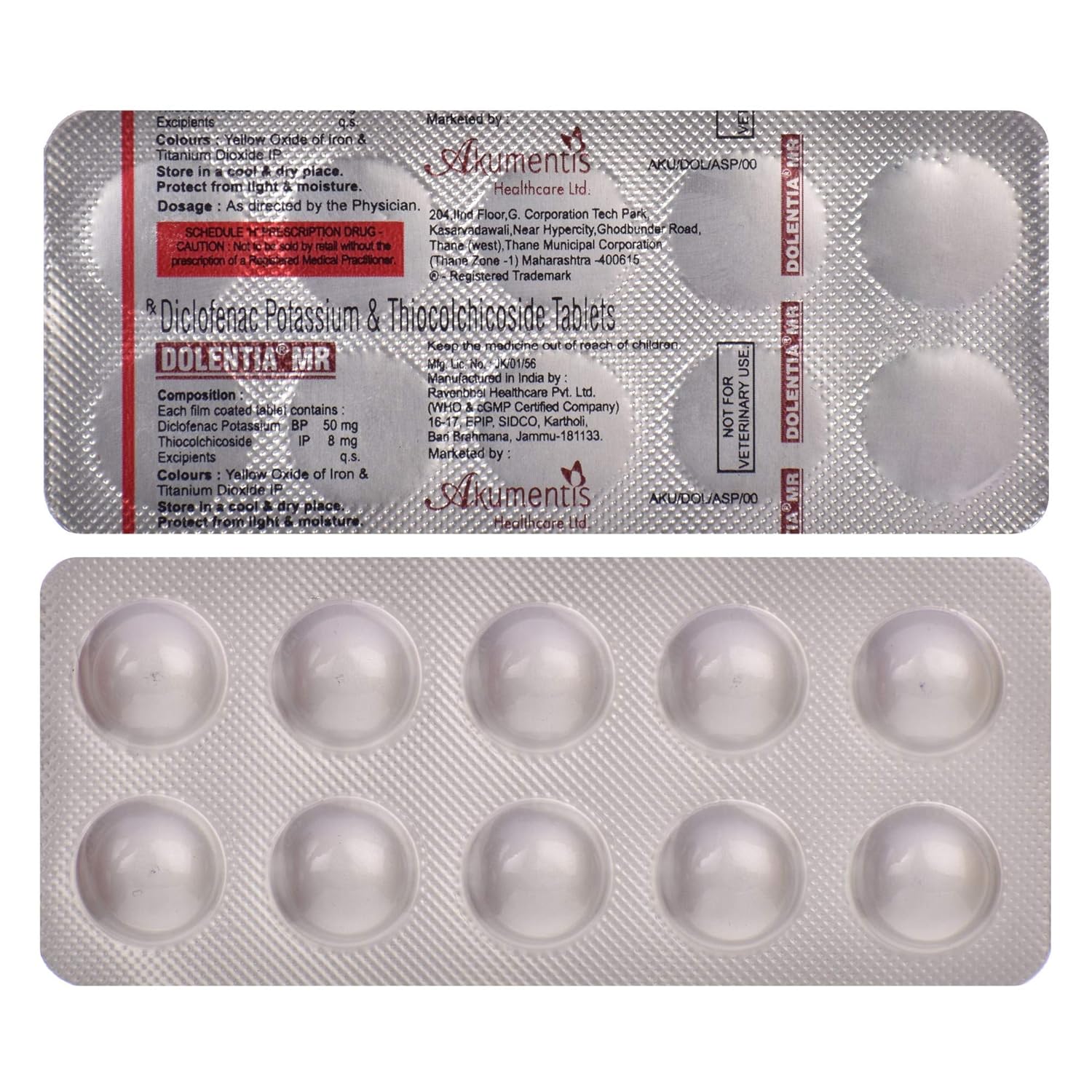 Dolentia MR - Strip of 10 Tablets : Amazon.in: Health & Personal Care