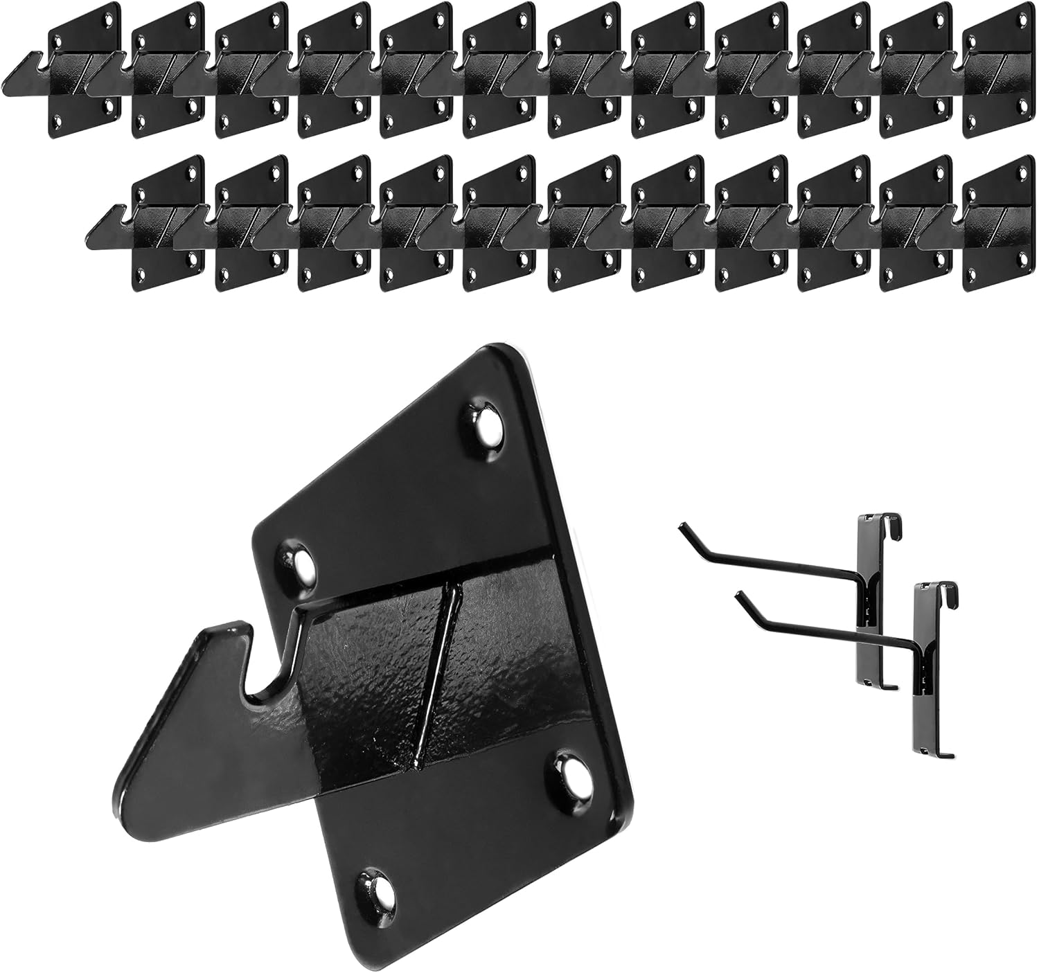 Amazon.com: Gridwall Wall Bracket for Hanging Gridwall Panels for ...