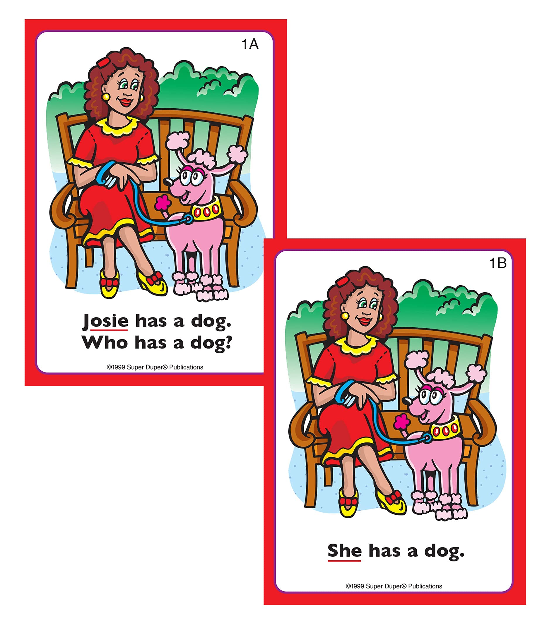 Snapklik.com : Pronoun Parade Flash Cards Grammar And Reading Skills ...