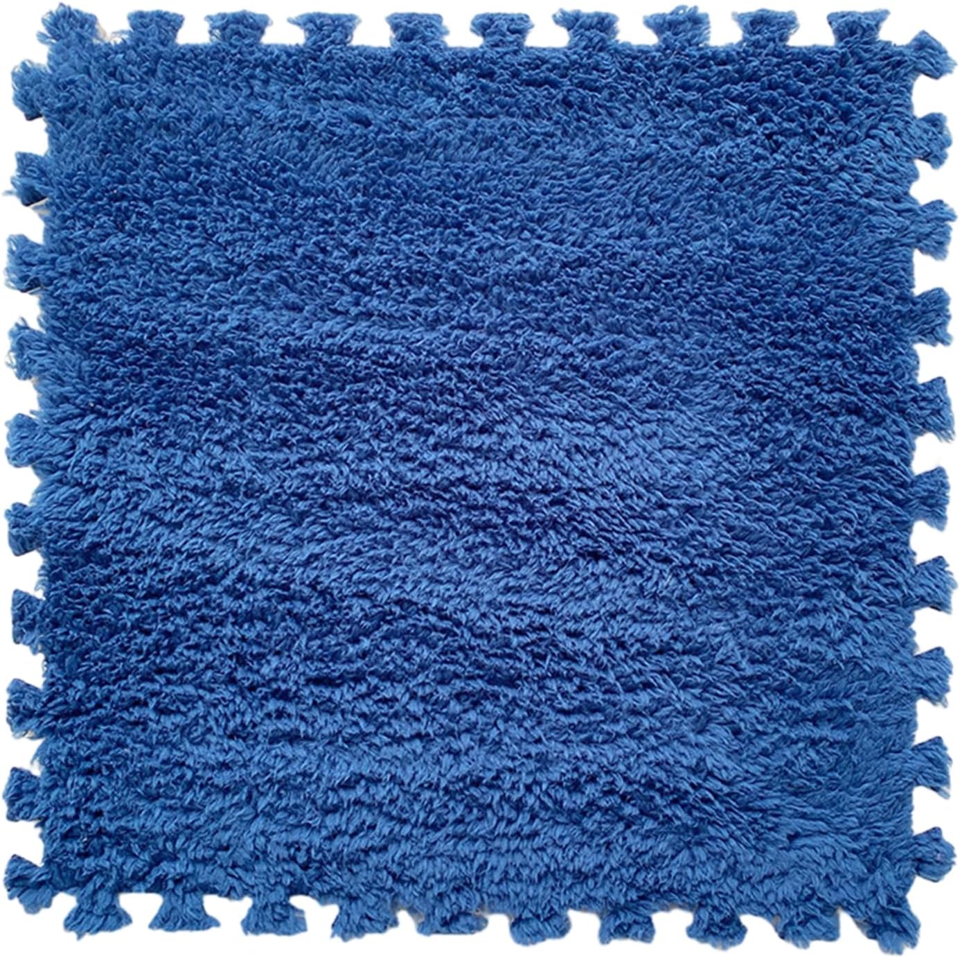Amazon.com: 24 Pieces Square Plush Foam Floor Tiles,Interlocking Foam ...