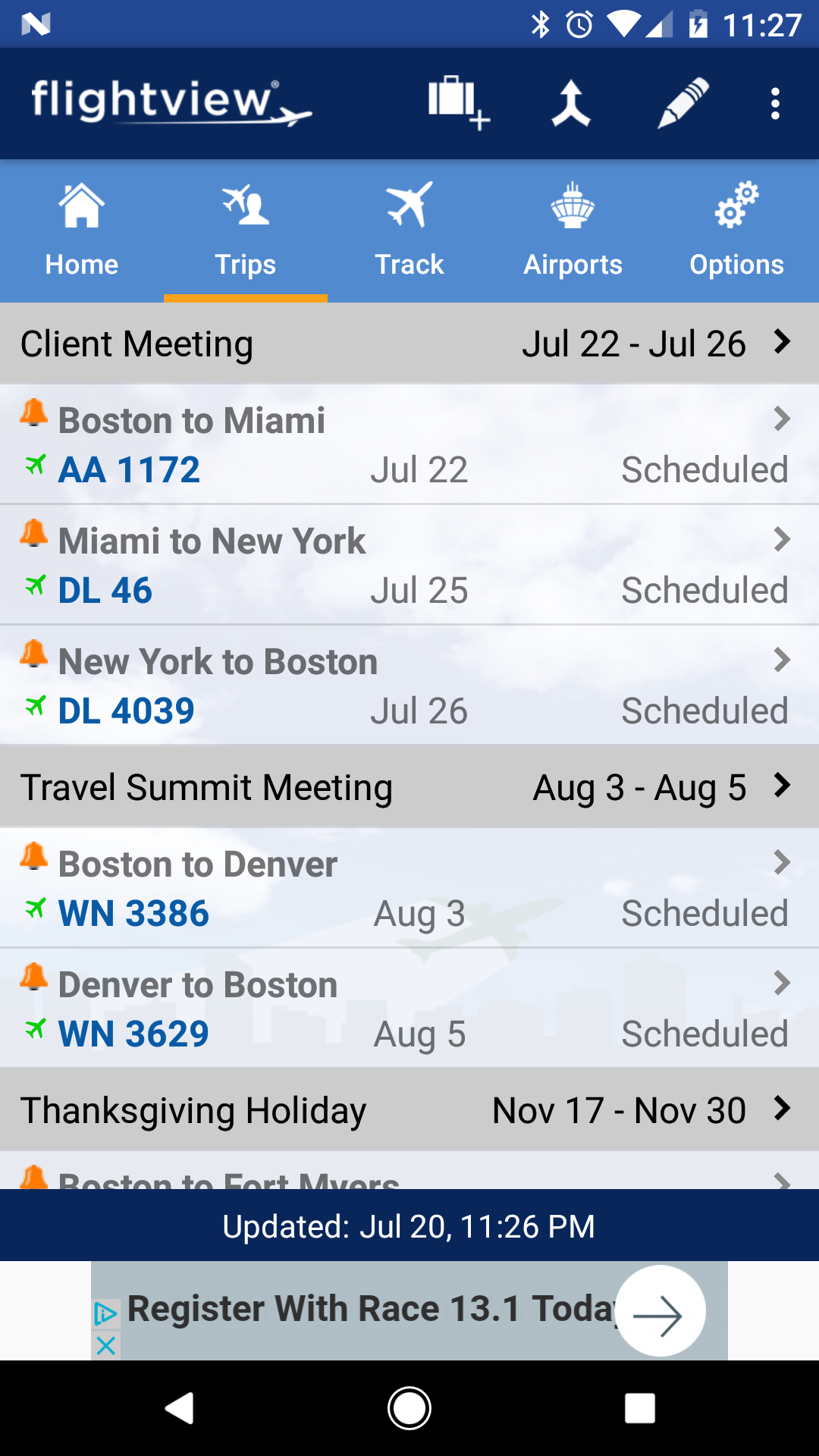 FlightView Free - App on the Amazon Appstore