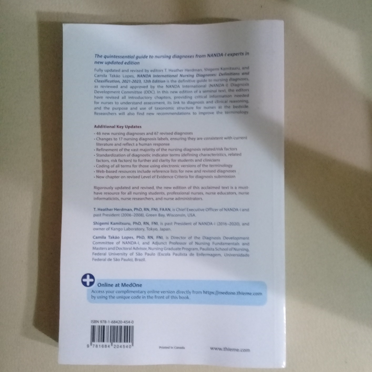 NANDA International Nursing Diagnoses: Definitions & Classification ...