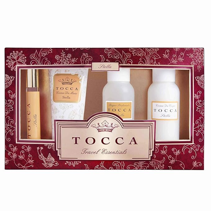 Amazon.com : Tocca Beauty Travel Essentials Gift-Set Stella, 4 pcs ...