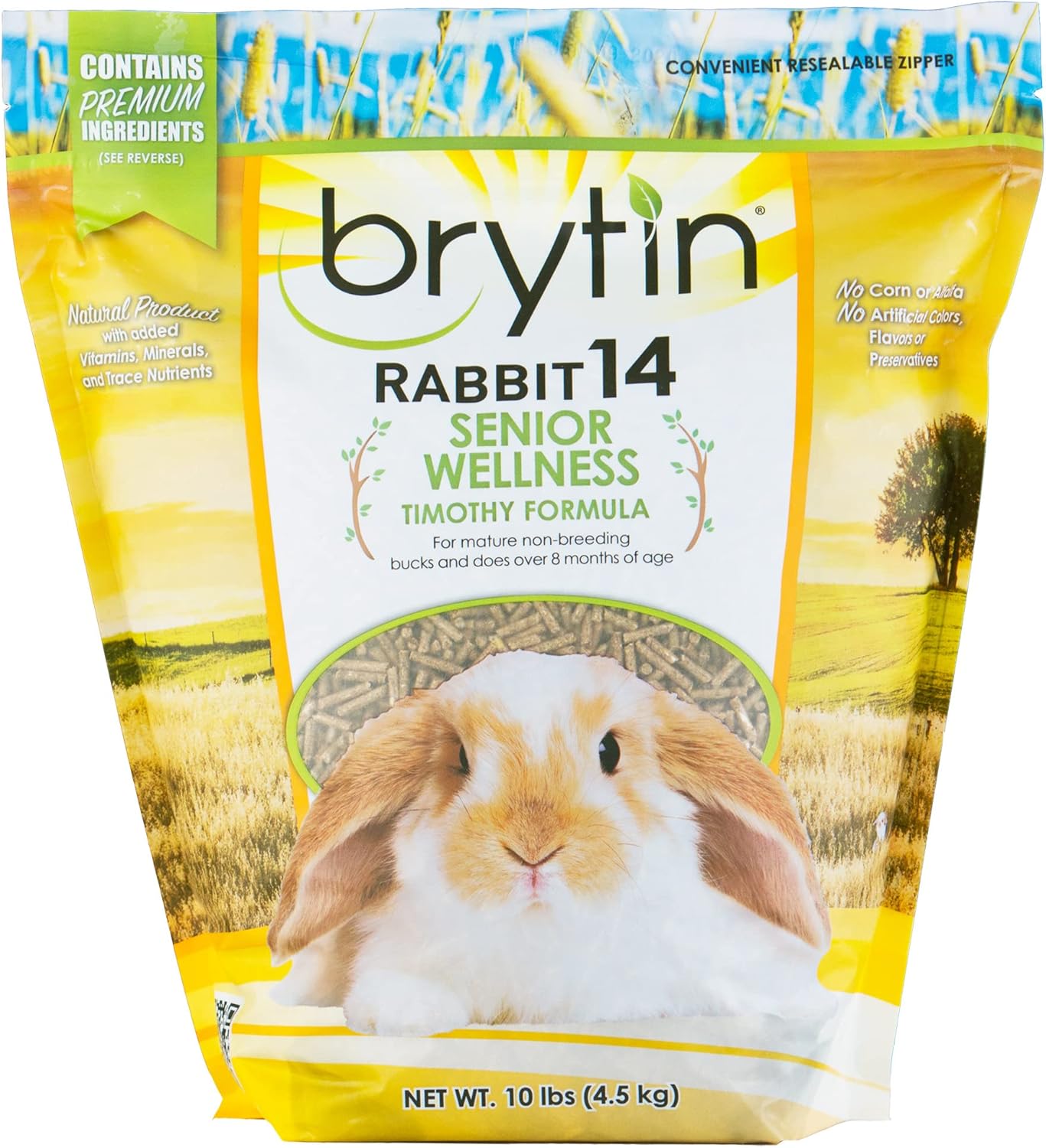 Amazon.com : BRYTIN Rabbit 14 - Senior Wellness Timothy Formula ...
