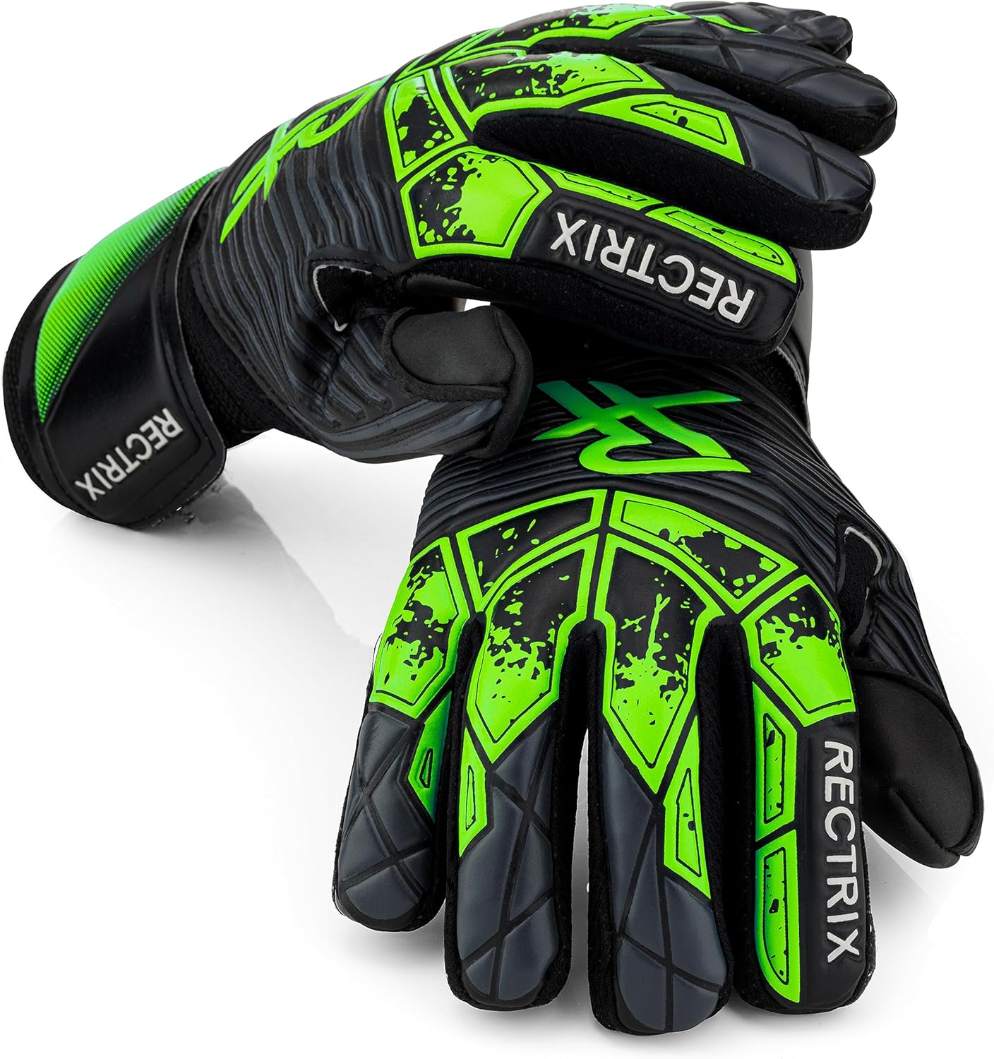 Rectrix Guantes de portero audaces Protección para guardar los dedos ...