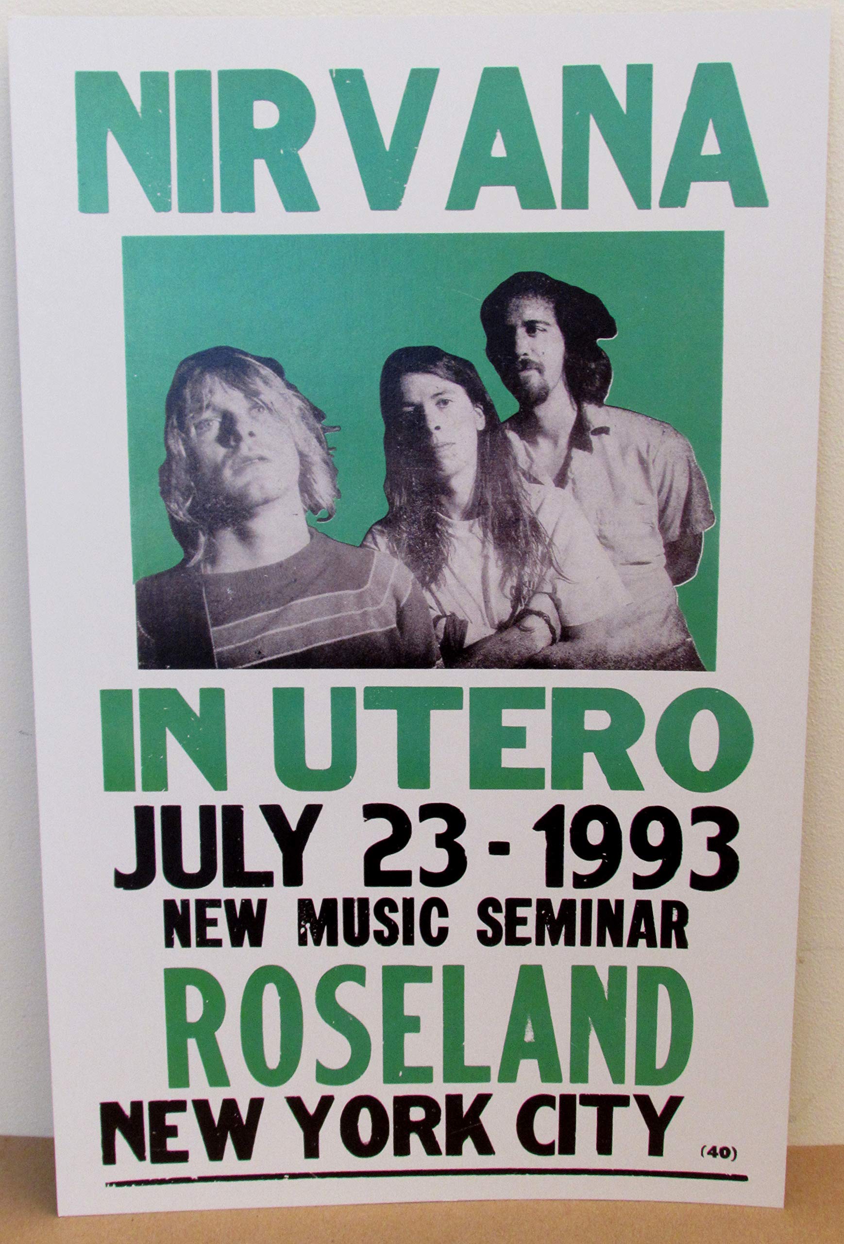 Nirvana Concert Poster