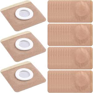 Amazon.com: Hzopcw 50pcs Castor Oil Pack Wraps, Self-Adhesive ...