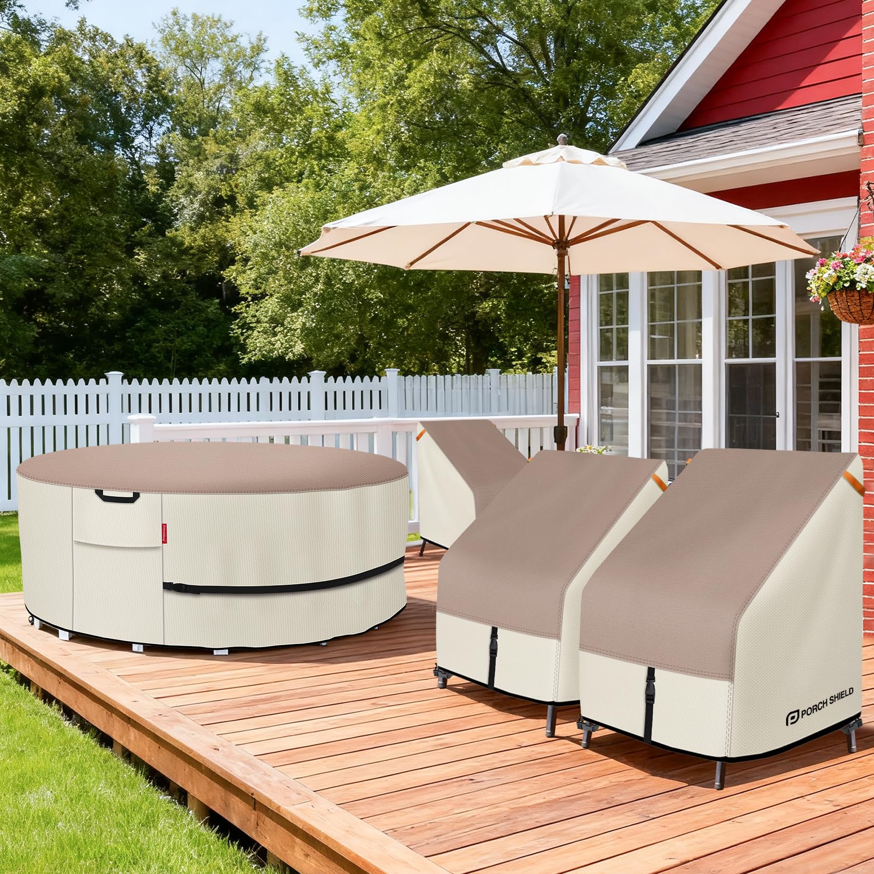 Snapklik.com : Porch Shield Patio Chair Covers - Waterproof Outdoor ...