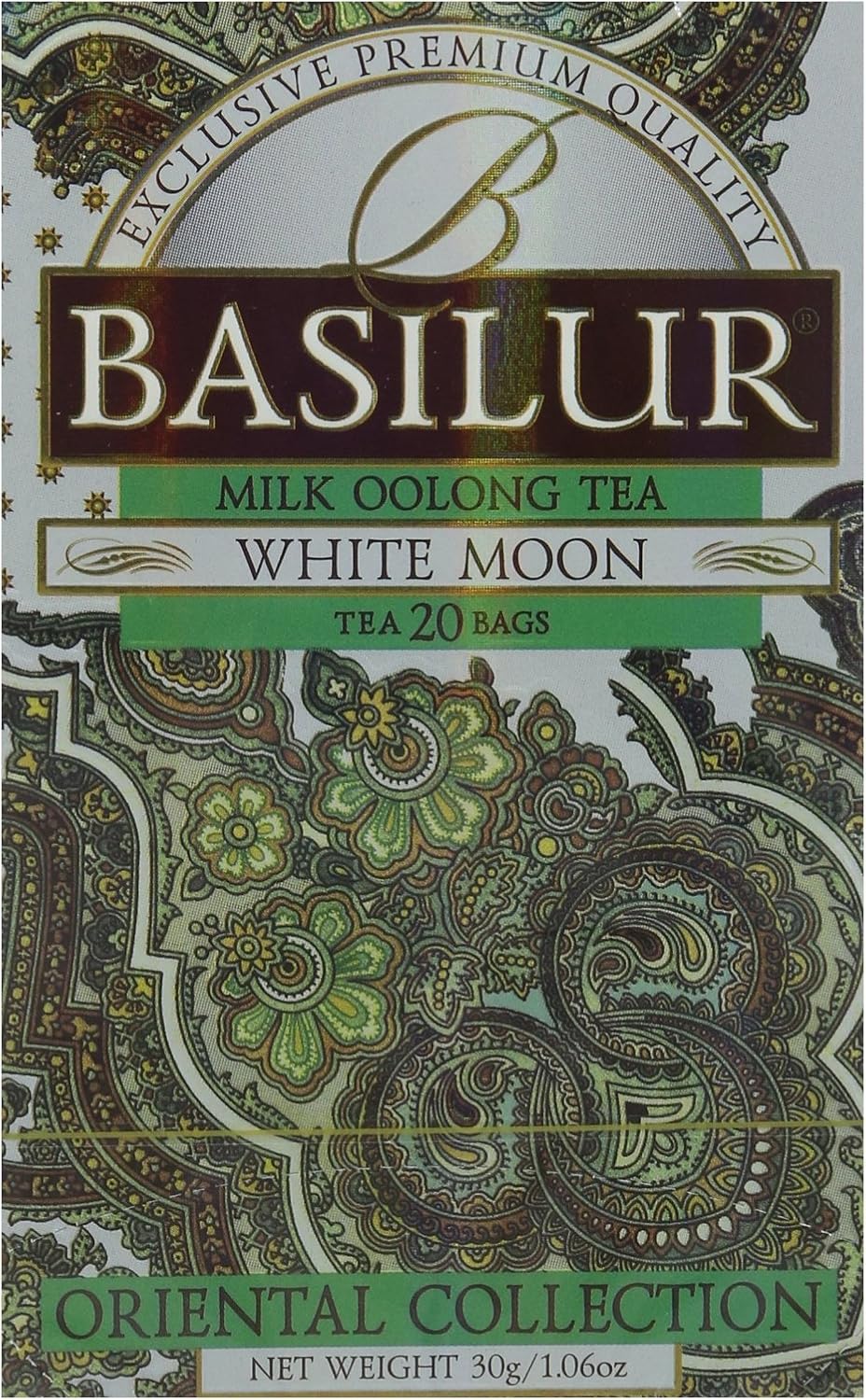 Amazon | バシラーティー BASILUR TEA ホワイトムーン ティーバッグ25袋 | BASILUR | 紅茶 通販